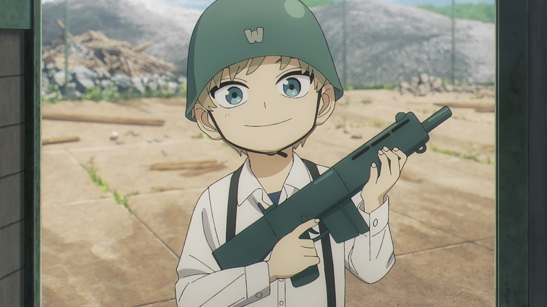 Spy x Family — Loid Forger HD Wallpaper: Field Smile