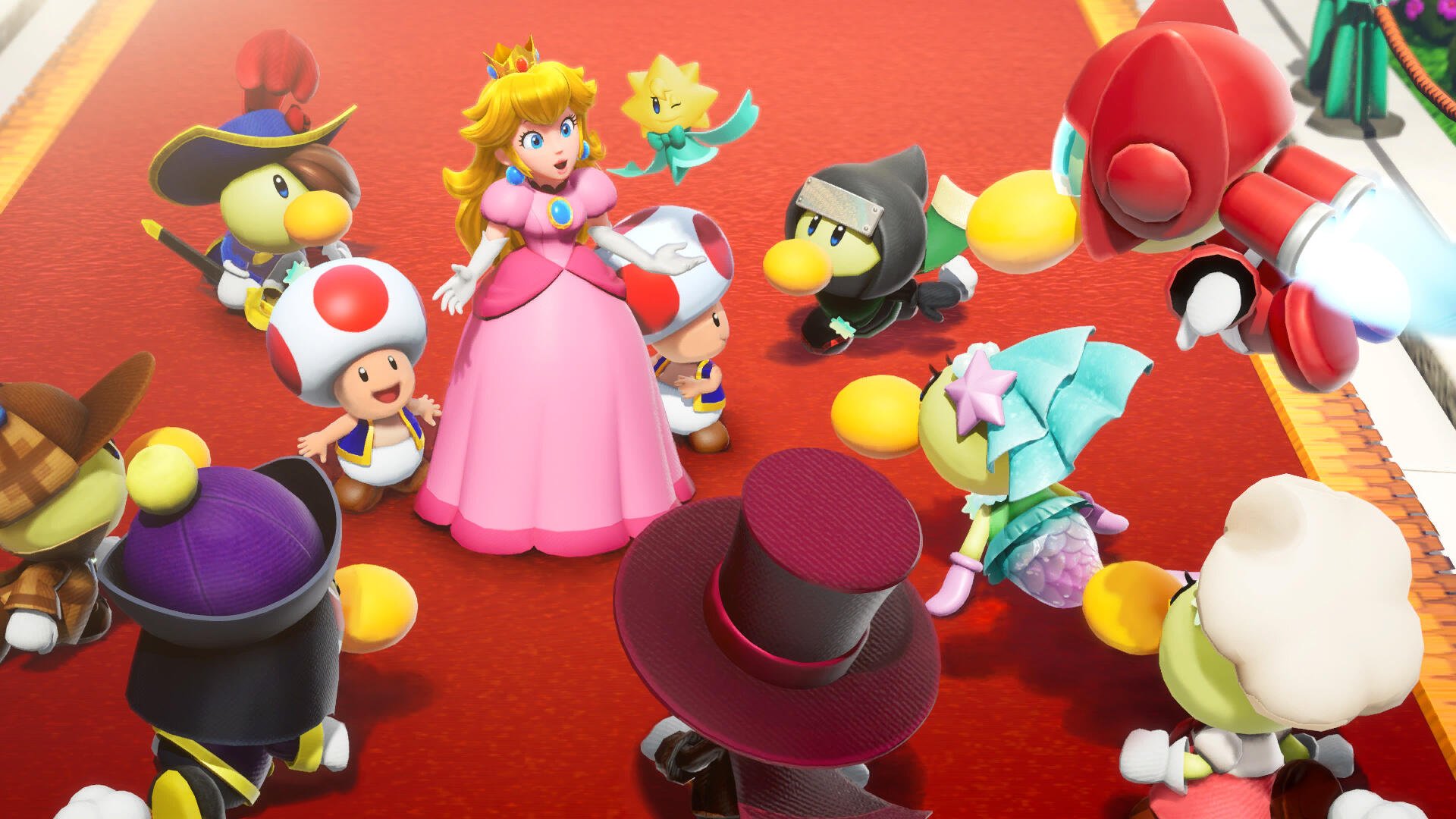 Peach's Royal Showtime! — HD Wallpaper