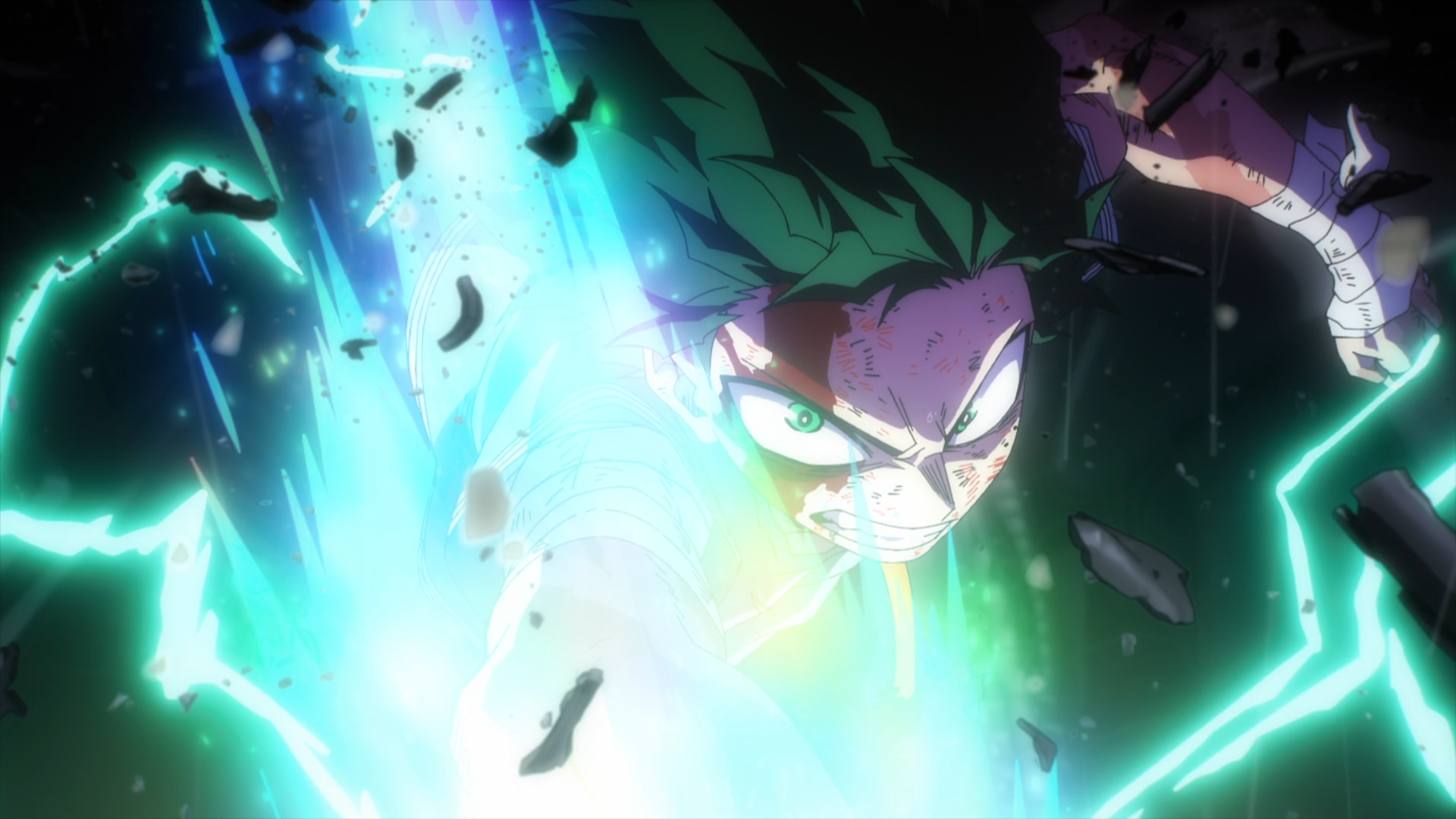 Midoriya — One For All Surge (HD Wallpaper)