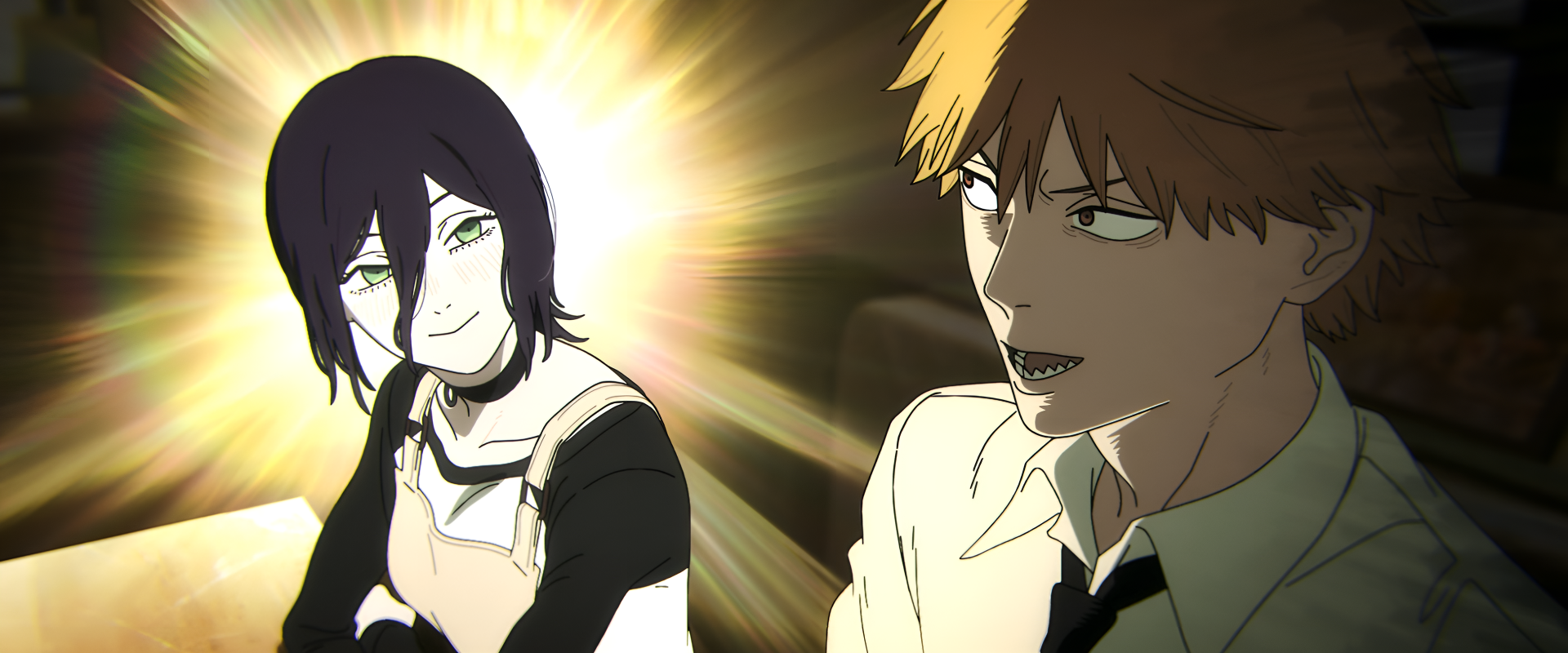 Denji & Reze - Chainsaw Man 2K Quad HD Wallpaper