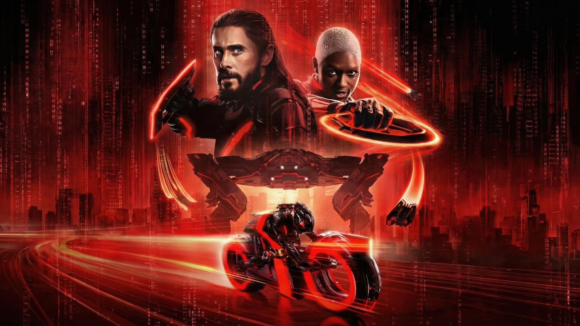 Tron: Ares — Neon Uprising (4K UHD Wallpaper)