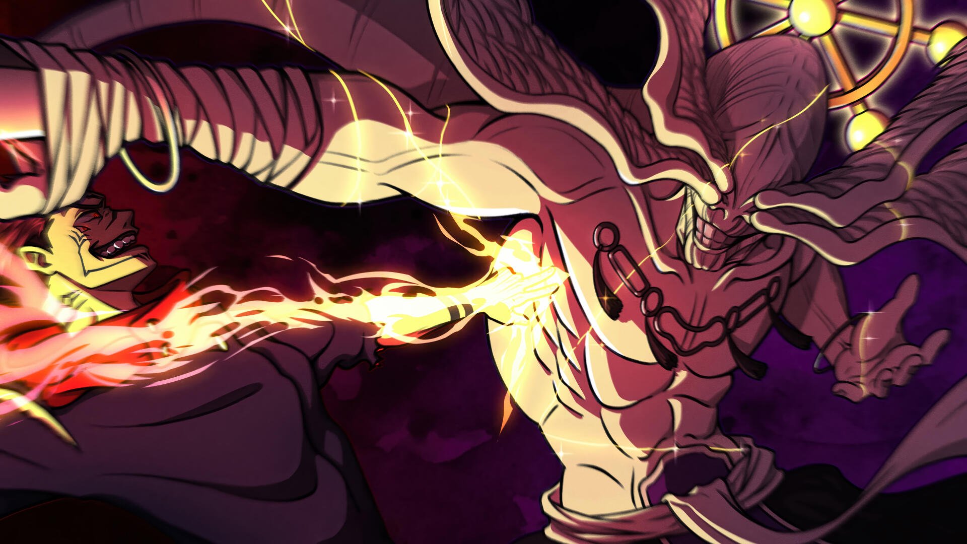 Jujutsu Kaisen 4K Ultra HD — Cursed Flame Clash