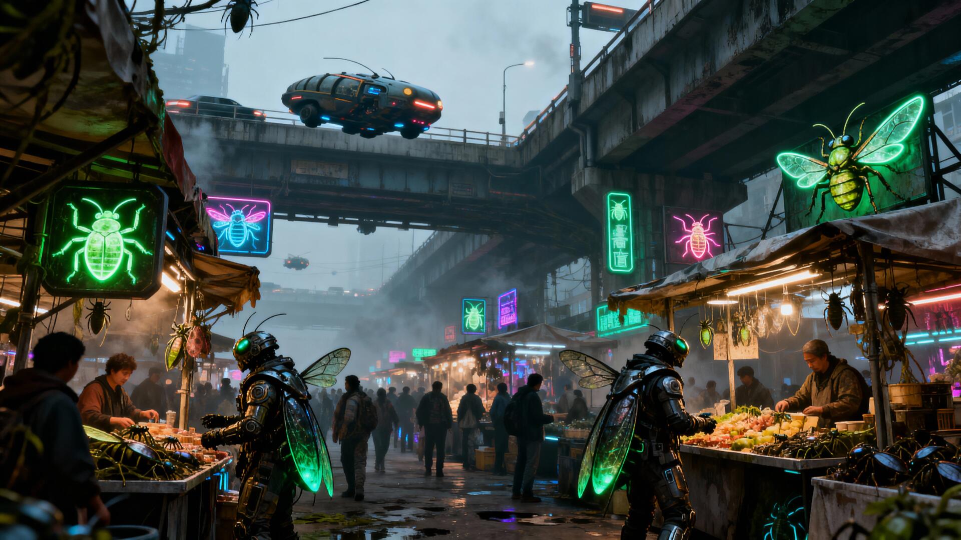 Street Market Wallpapers