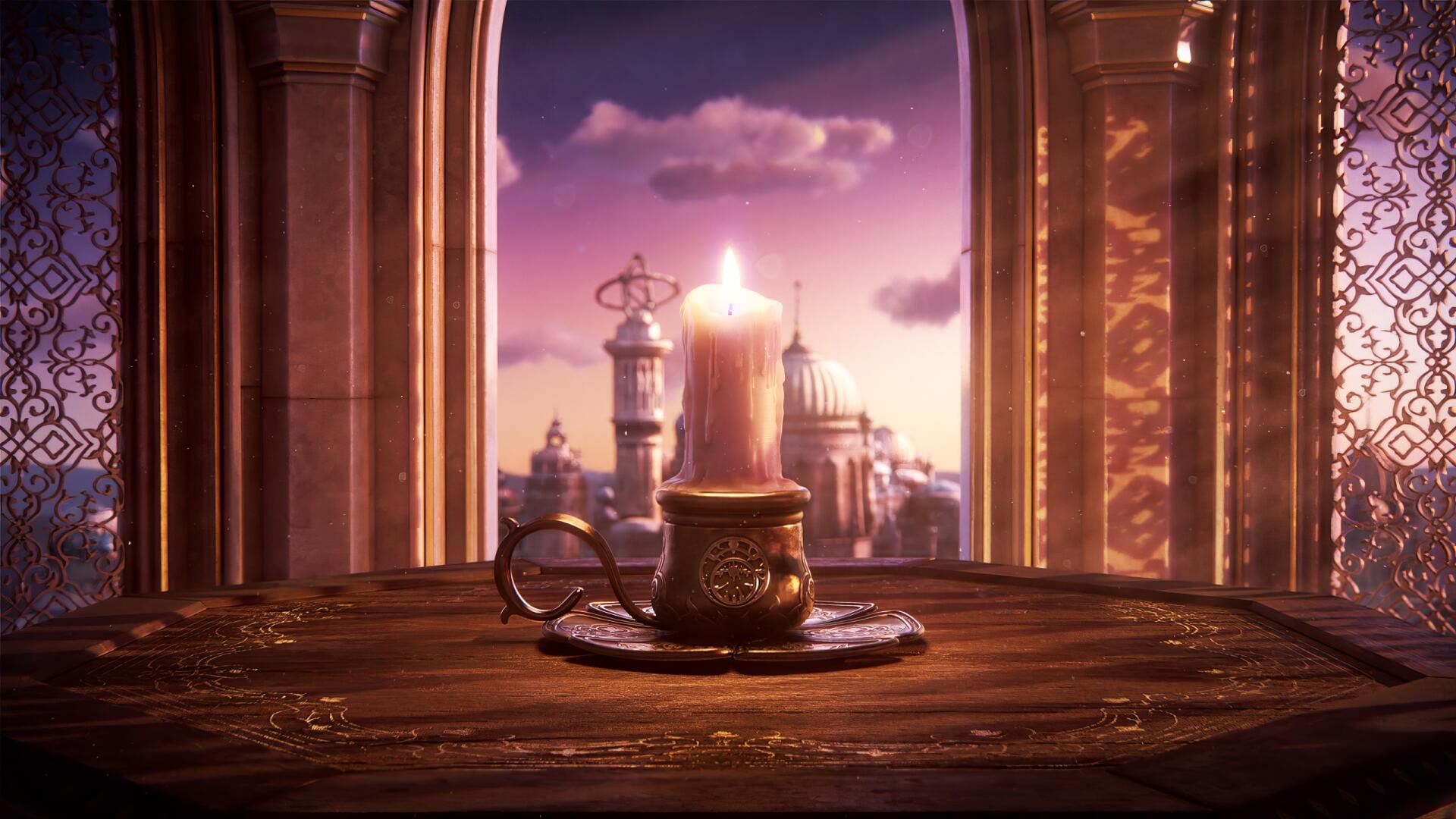 Prince of Persia: Sands of Time Remake — Candlelit Palace 2K Wallpaper