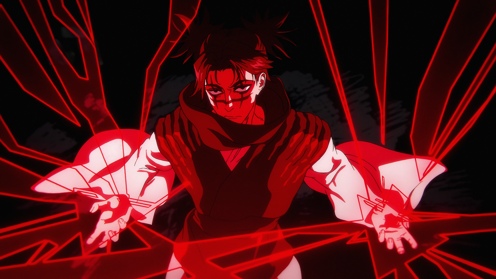 Choso — Crimson Threads | Jujutsu Kaisen S3 4K Wallpaper