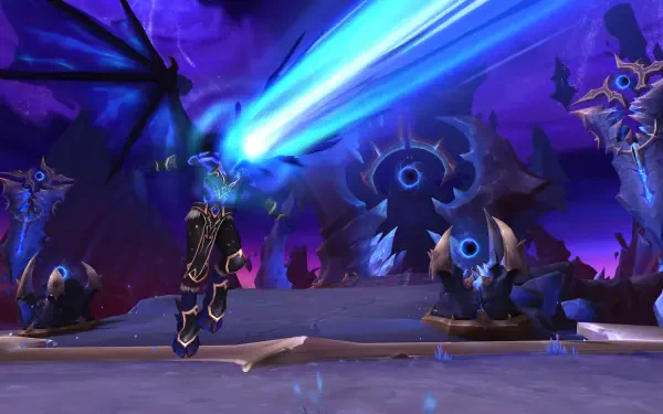 WoW Midnight: Night Elf 4K Ultra HD Wallpaper