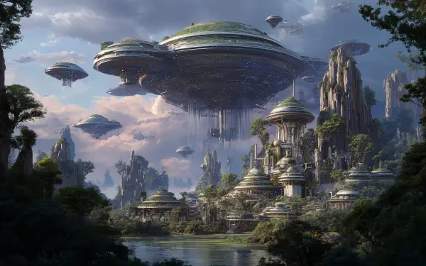 [1400+] Sci Fi City Wallpapers