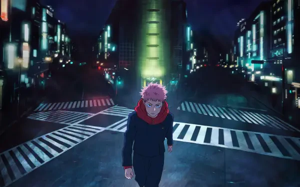 Yuta Okkotsu - Red Fury | Jujutsu Kaisen S3 4K Wallpaper