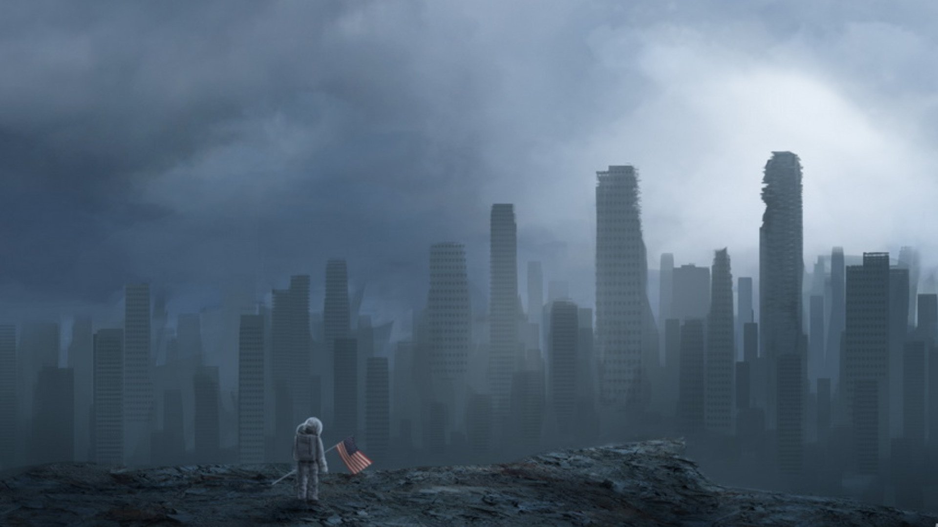 Post-Apocalyptic Sci-Fi: Stunning HD Wallpaper