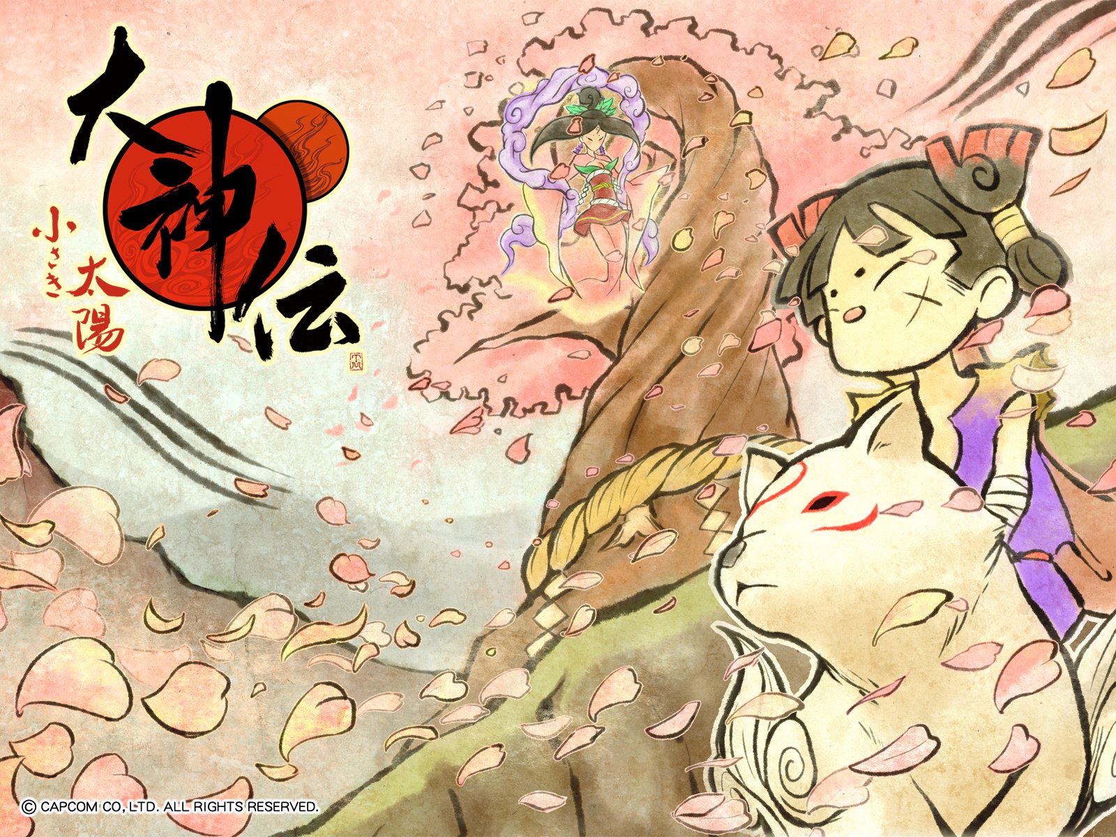 Download Video Game Ōkami Wallpaper | 1600x1200 | Wallpaper Abyss