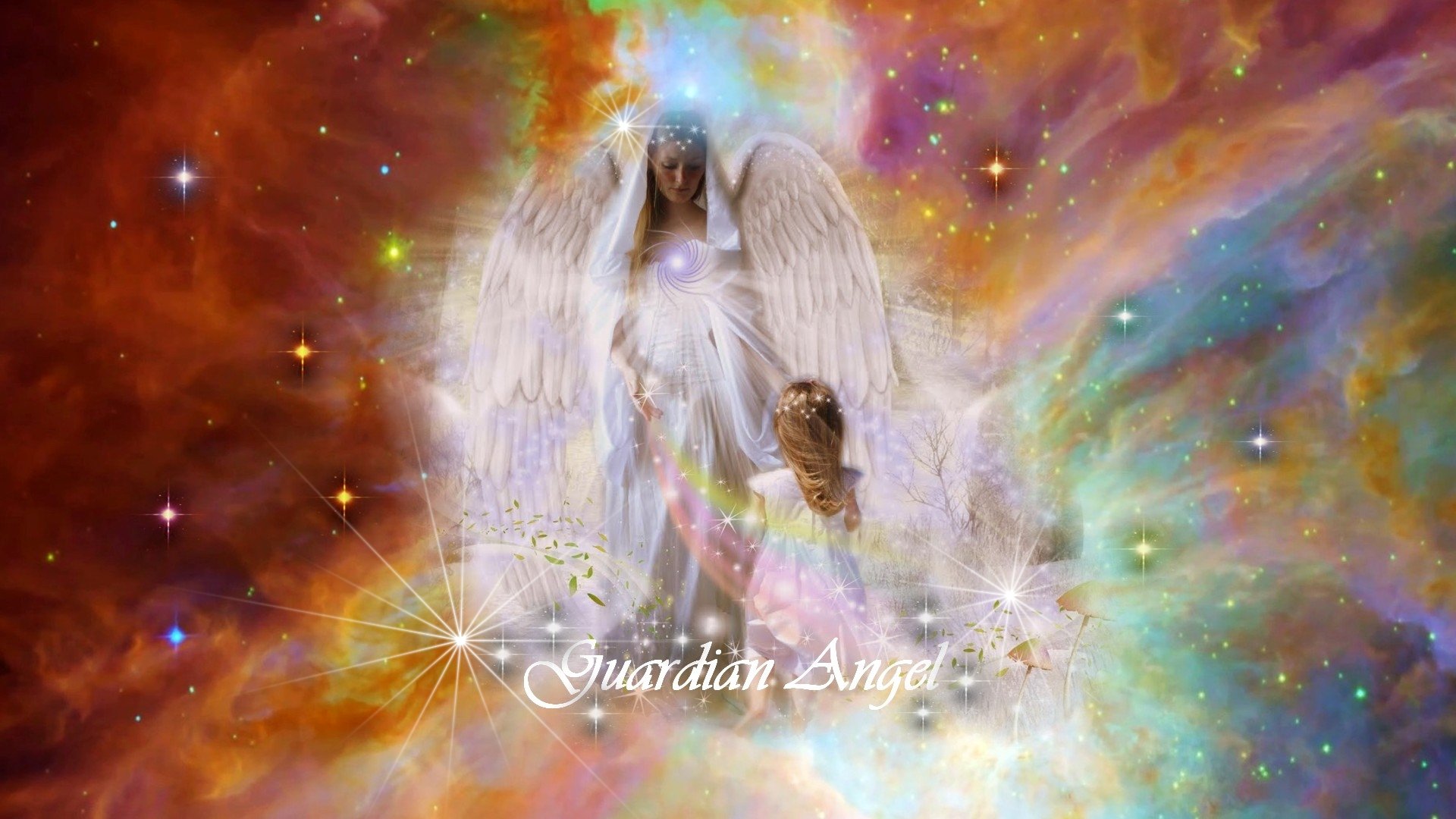 Guardian Angels: A Fantasy HD Wallpaper
