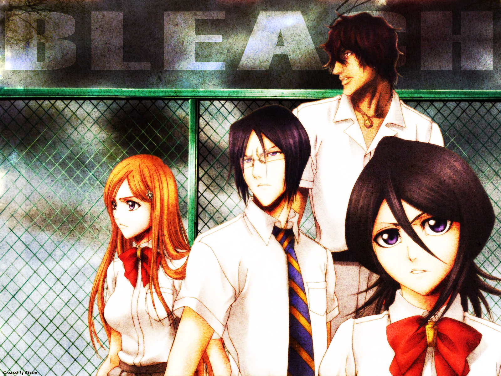 Download Rukia Kuchiki Yasutora Sado Uryu Ishida Orihime Inoue Anime ...