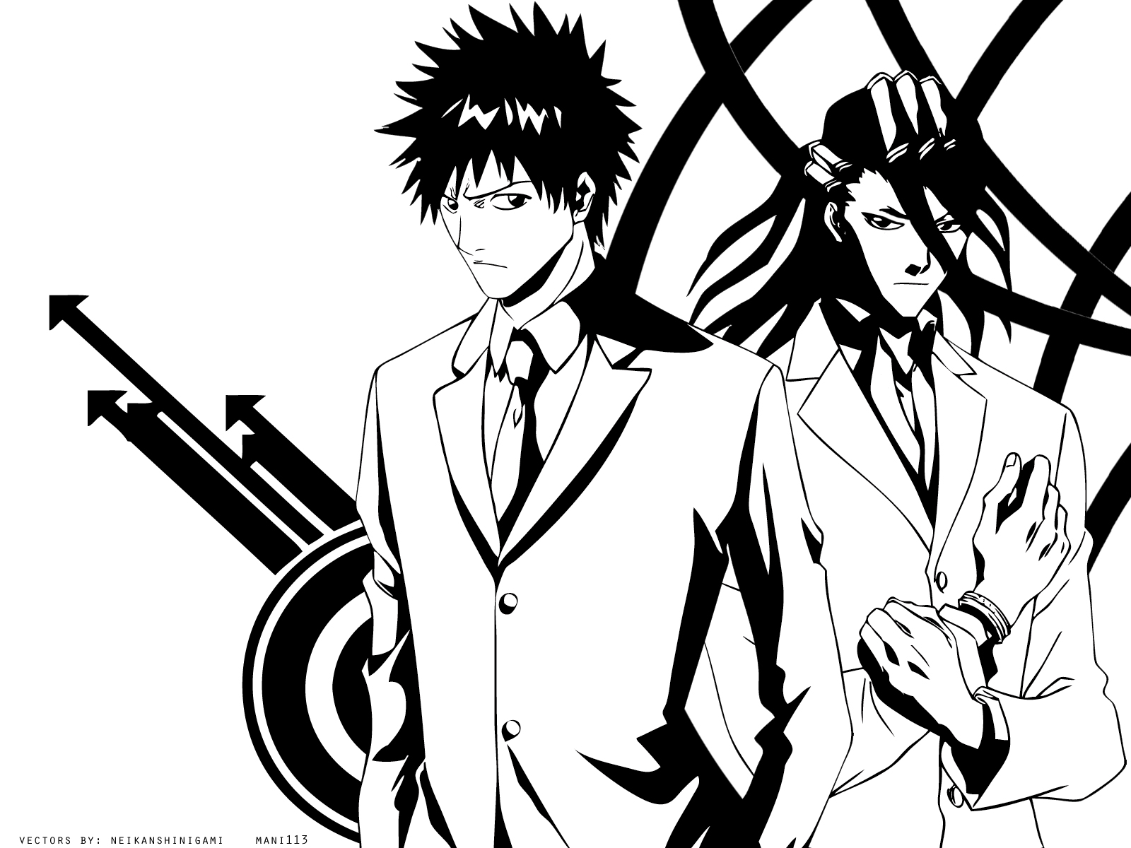 Download Byakuya Kuchiki Anime Bleach Wallpaper