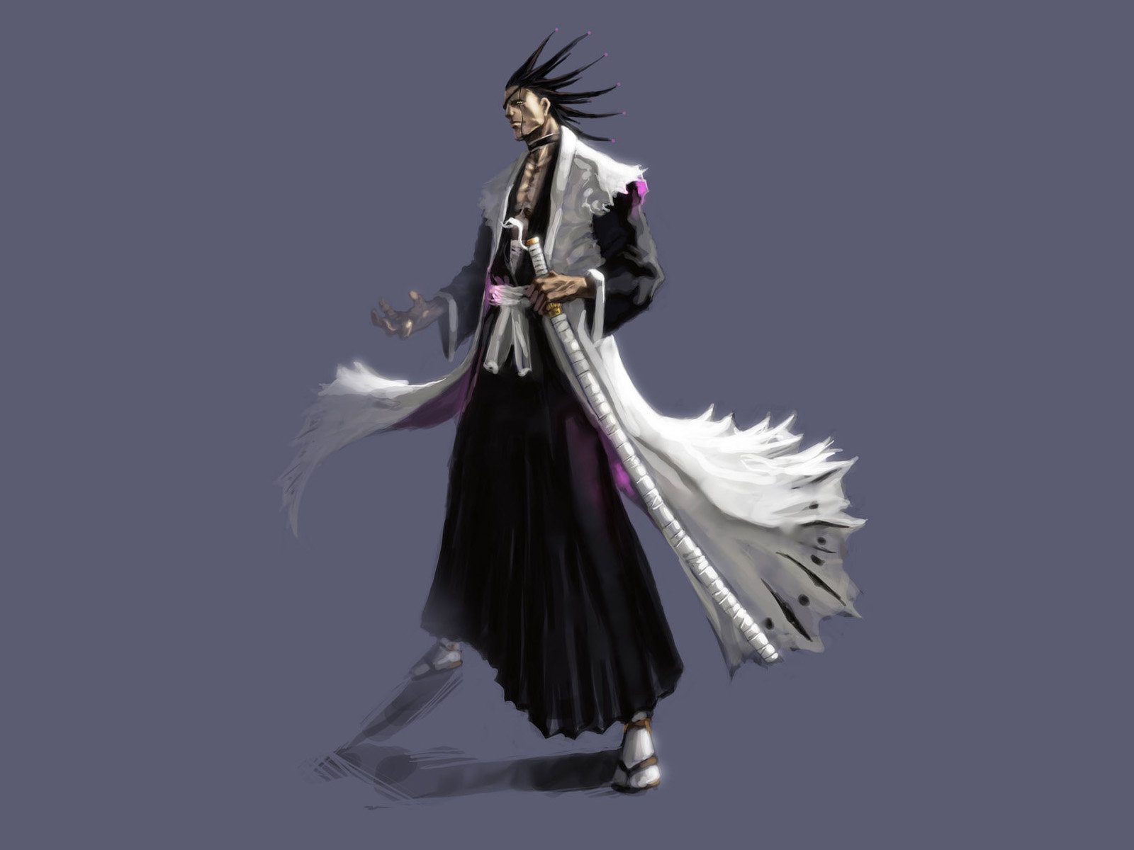Download Kenpachi Zaraki Anime Bleach Wallpaper | 1600x1200 | Wallpaper ...