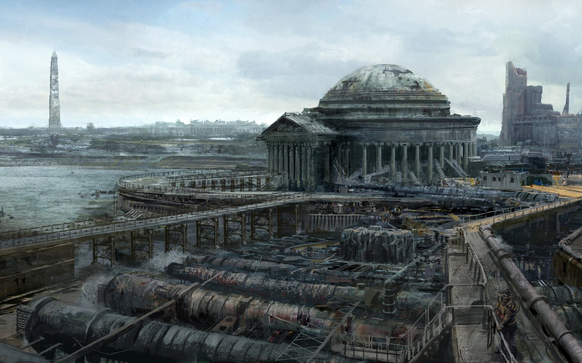Fallout 3 HD Wallpaper: Wasteland Chronicles Unveiled
