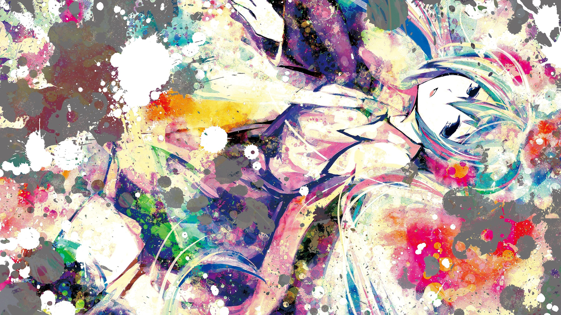 Download Hatsune Miku Anime Vocaloid HD Wallpaper