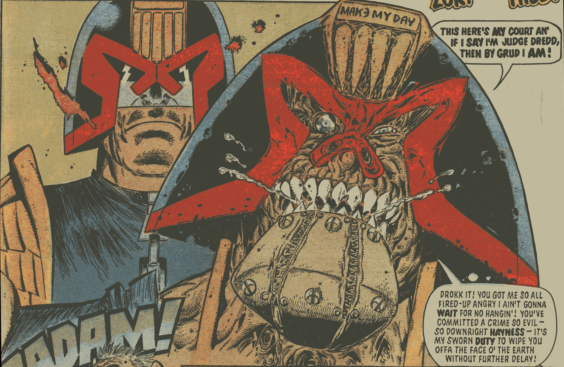 Judge Dredd HD Wallpaper