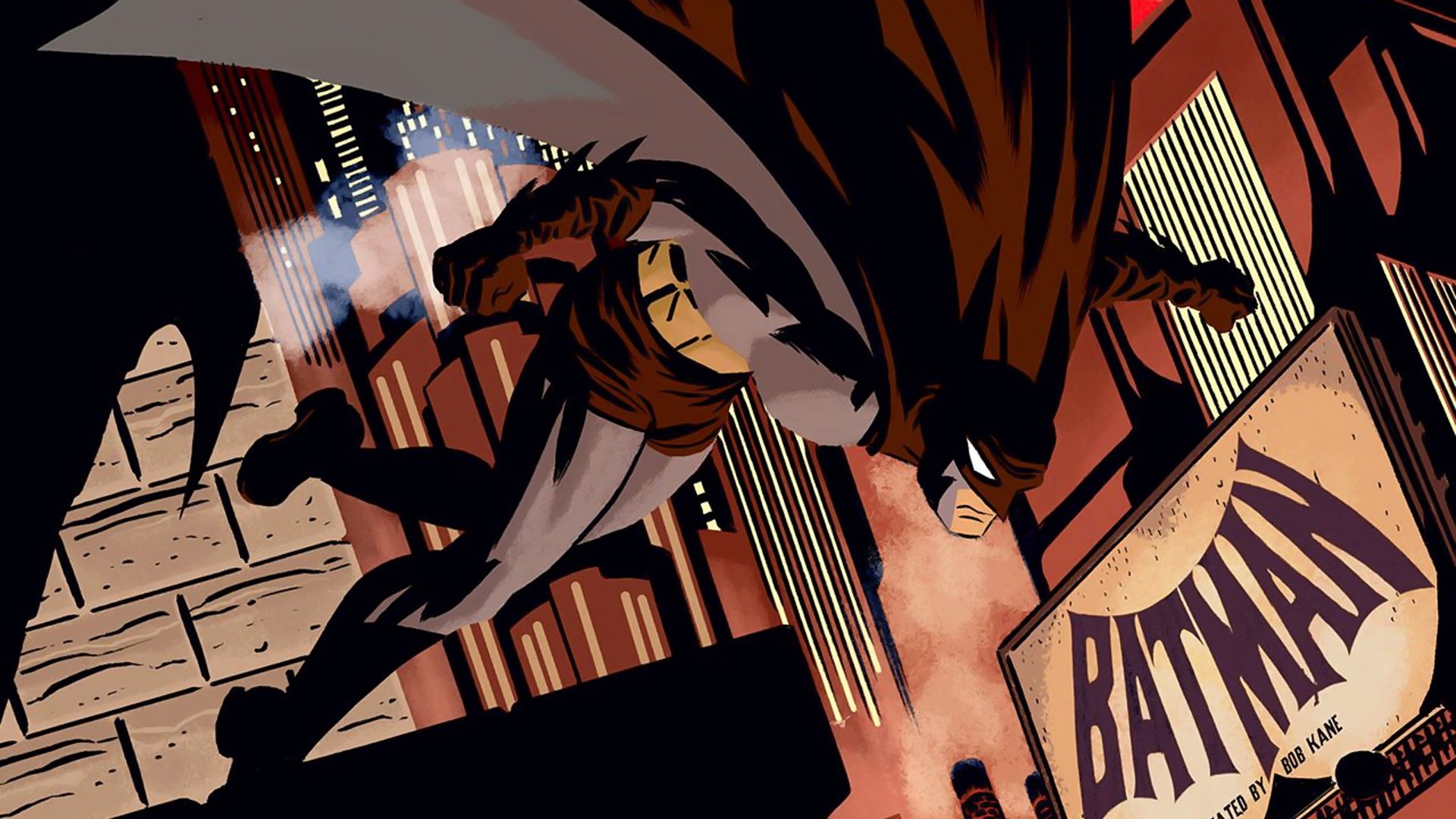 Epic Batman HD Wallpaper - Superhero Comic Theme