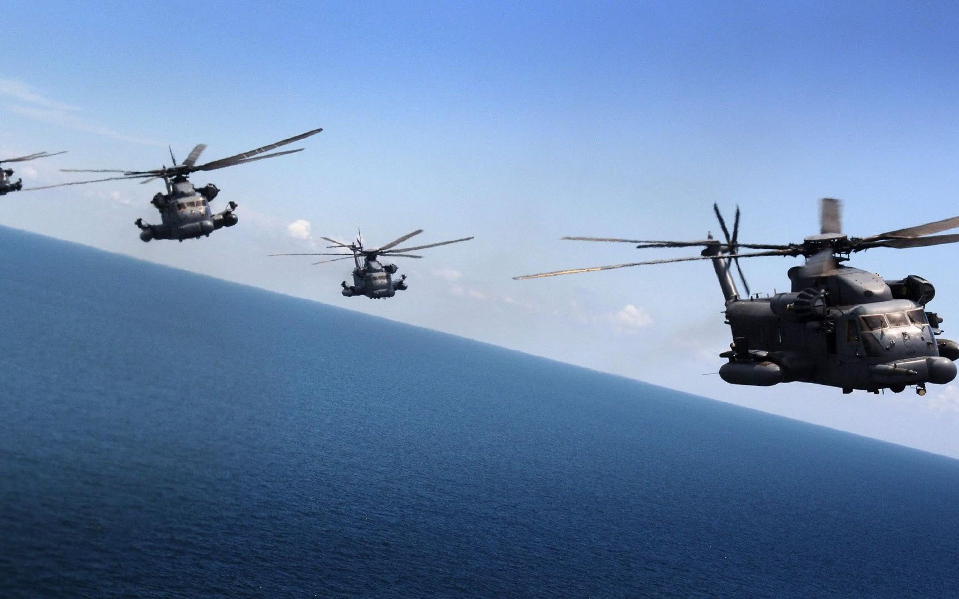Download Military Sikorsky MH-53 HD Wallpaper