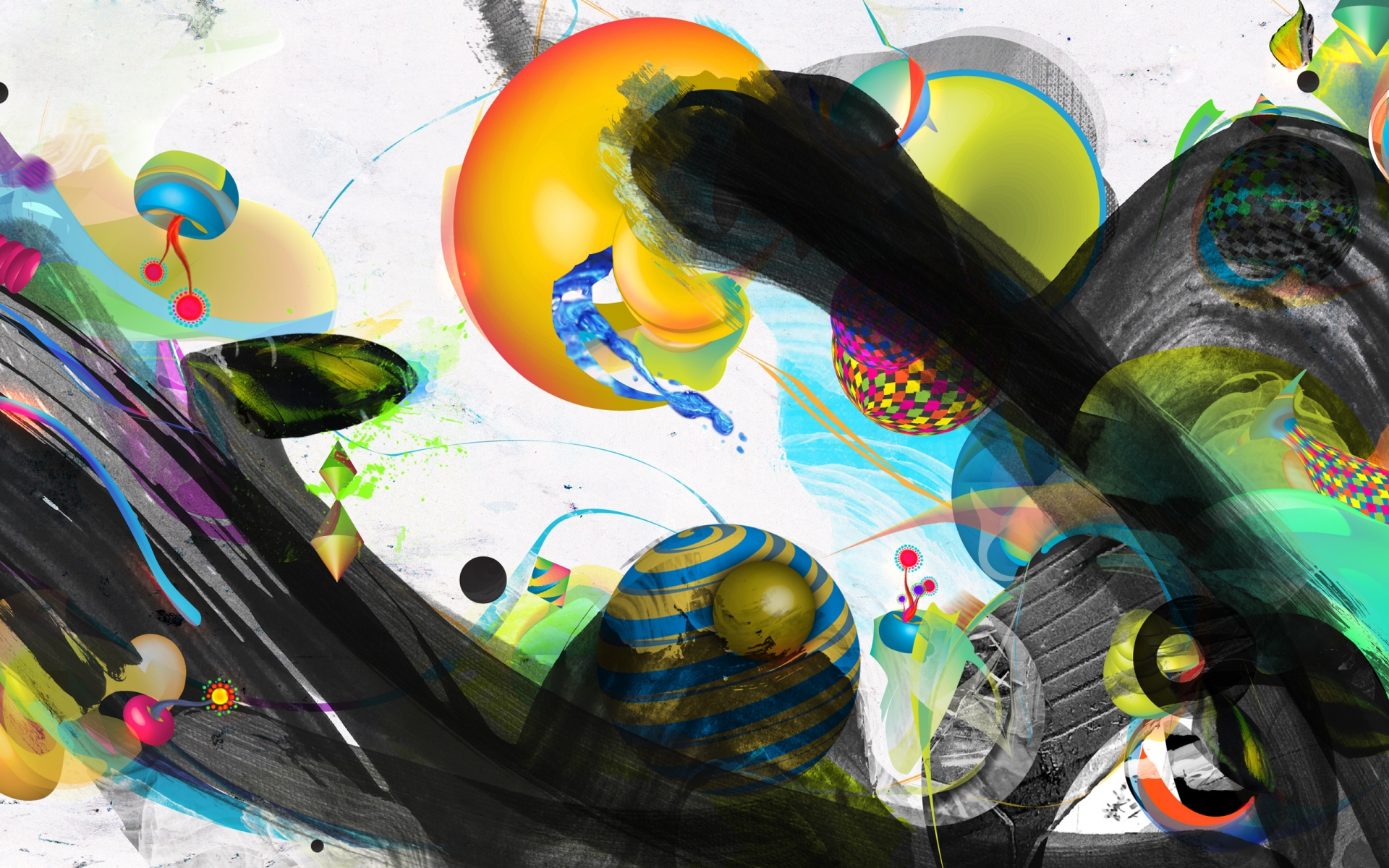 Abstract Colors HD Wallpaper