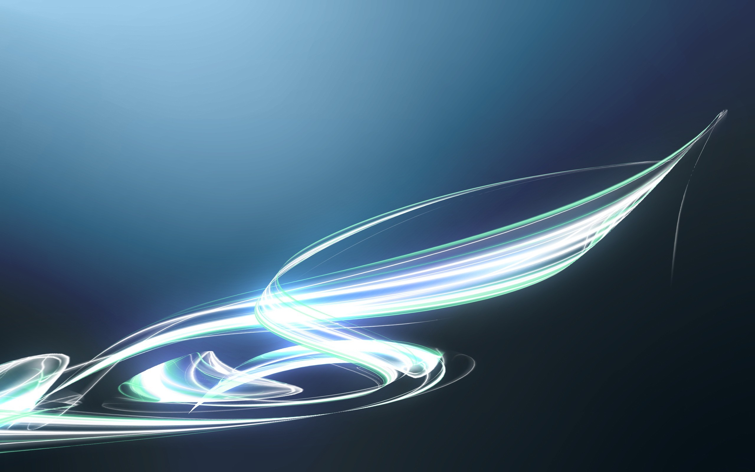 Abstrait Bleu Fond d'écran HD | Arrière-Plan | 2560x1600