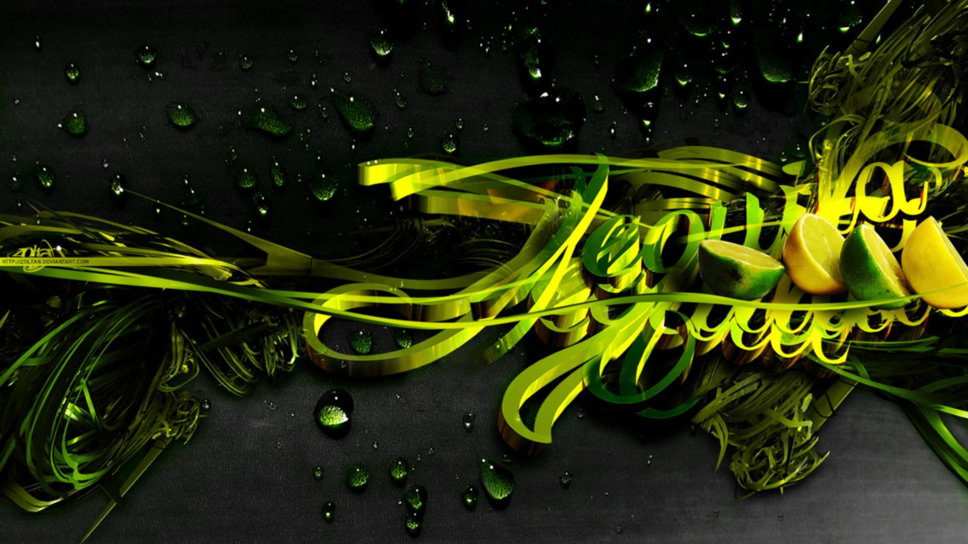 Deviantart Wallpaper Abstract Green