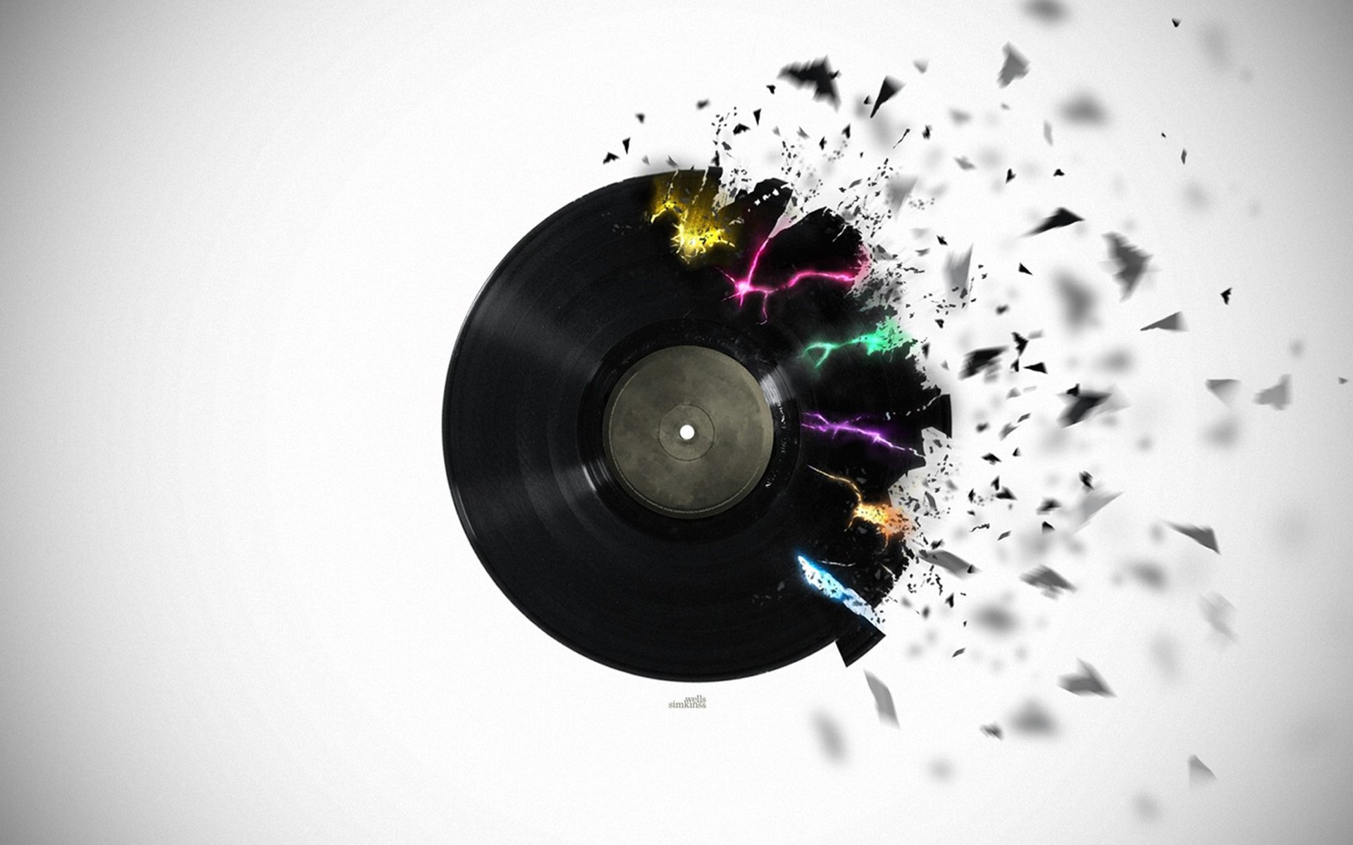 Download Music Record HD Wallpaper