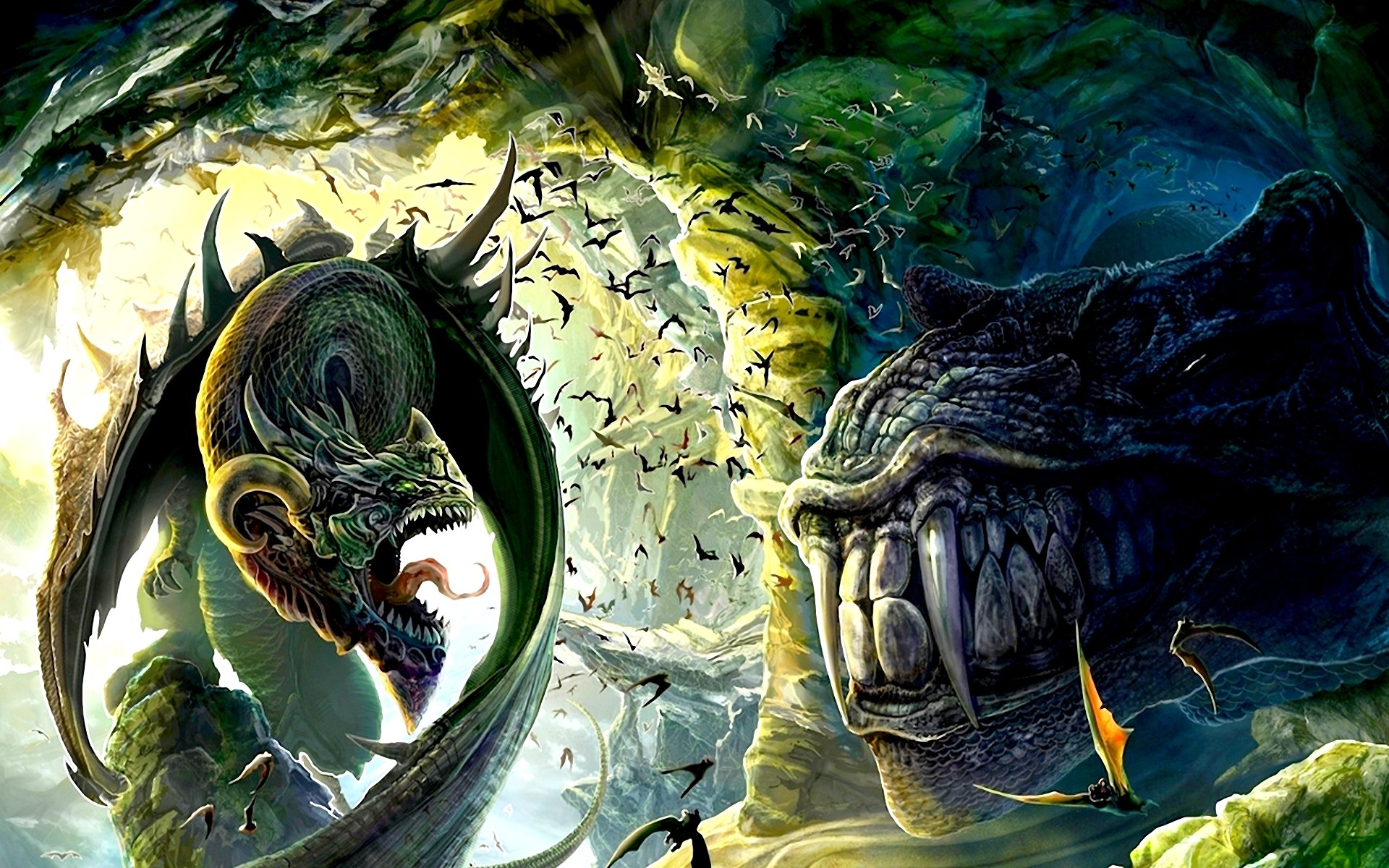 Download Fantasy Creature HD Wallpaper by Ertaç Altinöz