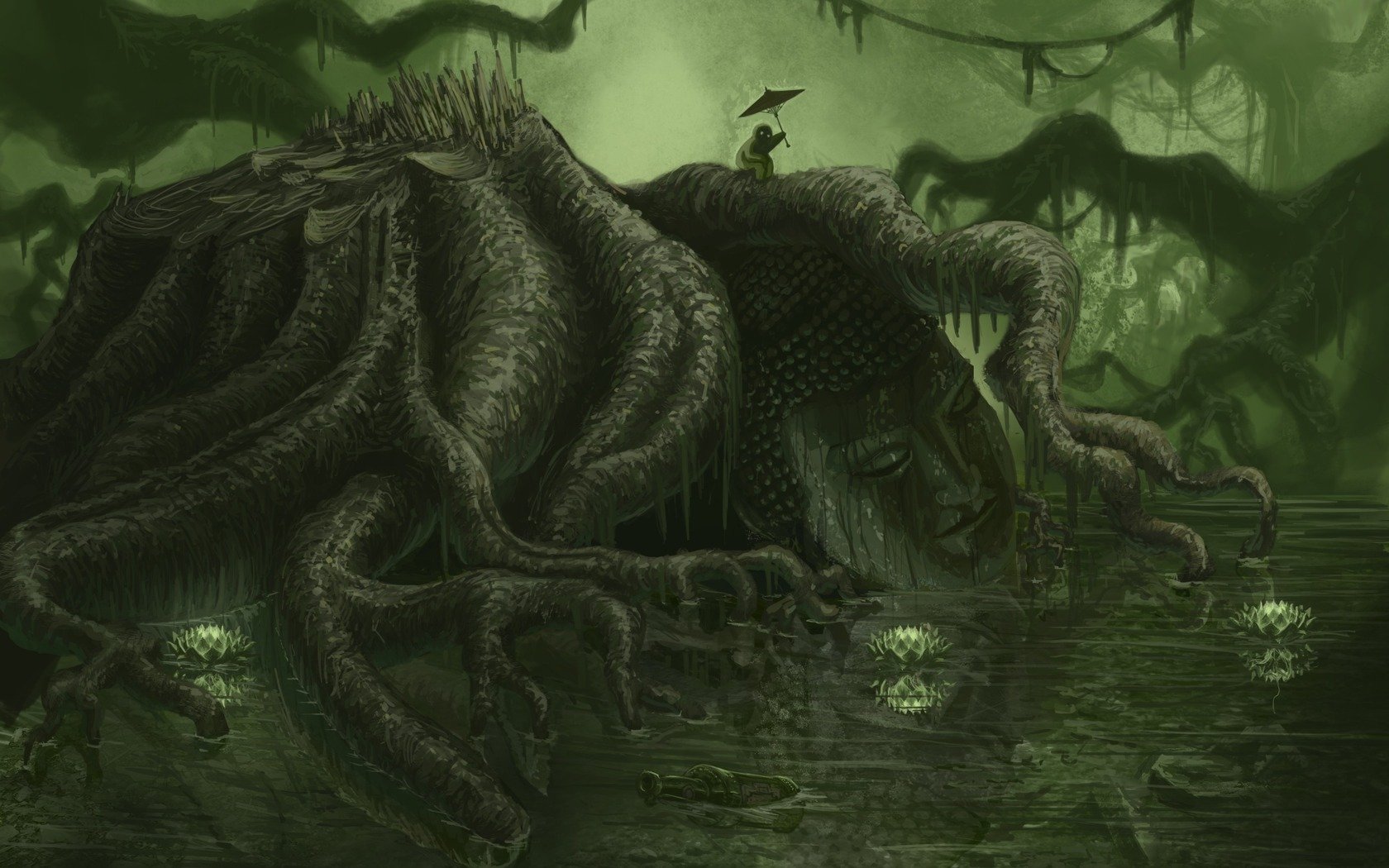 Download Fantasy Landscape Fantasy Landscape Wallpaper