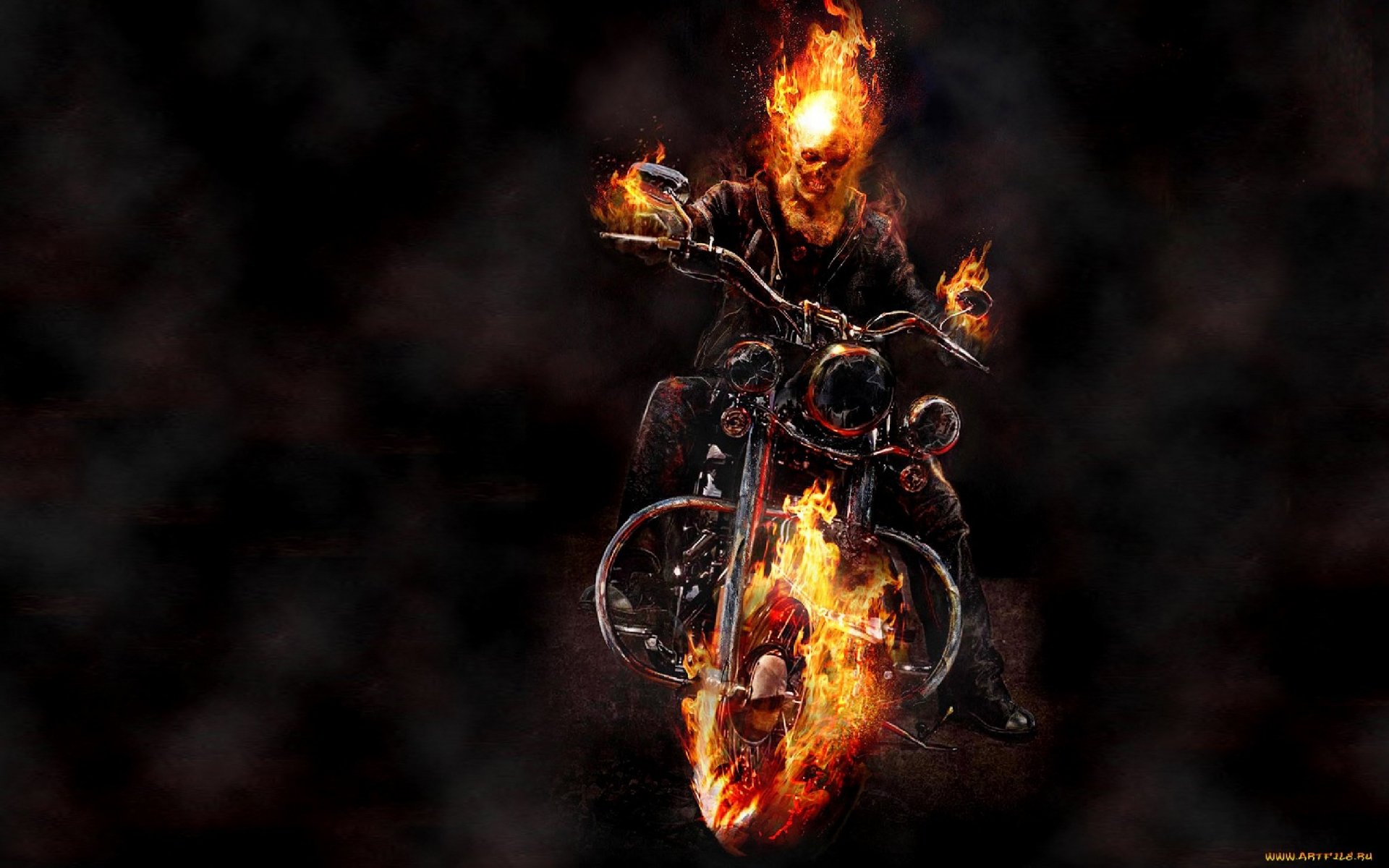 Epic Ghost Rider HD Wallpaper for True Comic Fans