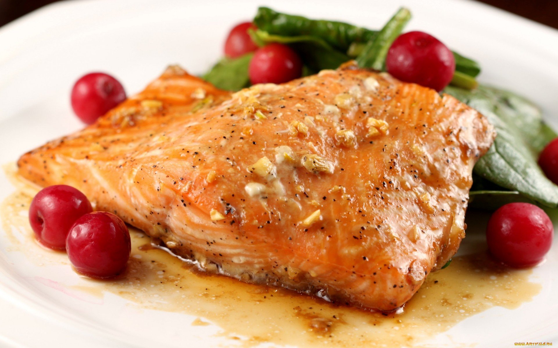 Delicious Fish Delight - HD Wallpaper