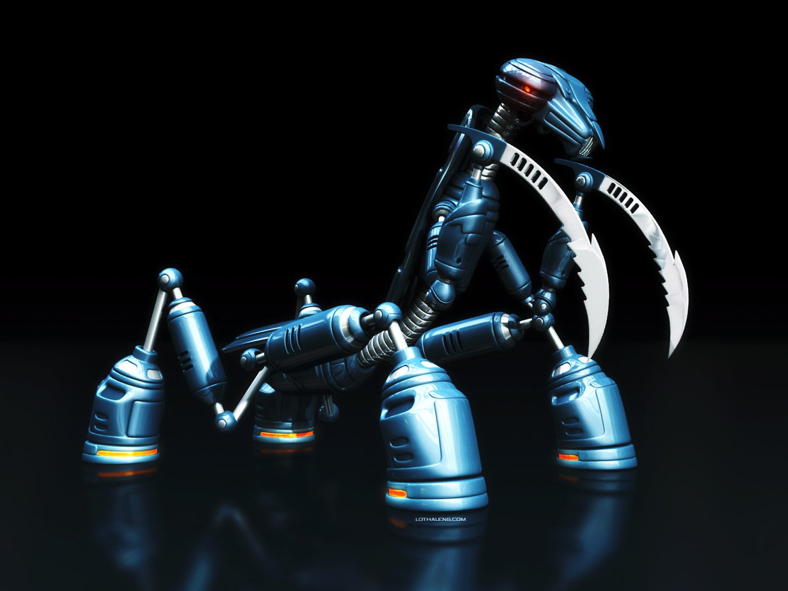 Download Insect CGI Sci Fi Robot Wallpaper | 1600x1200 | Wallpaper Abyss