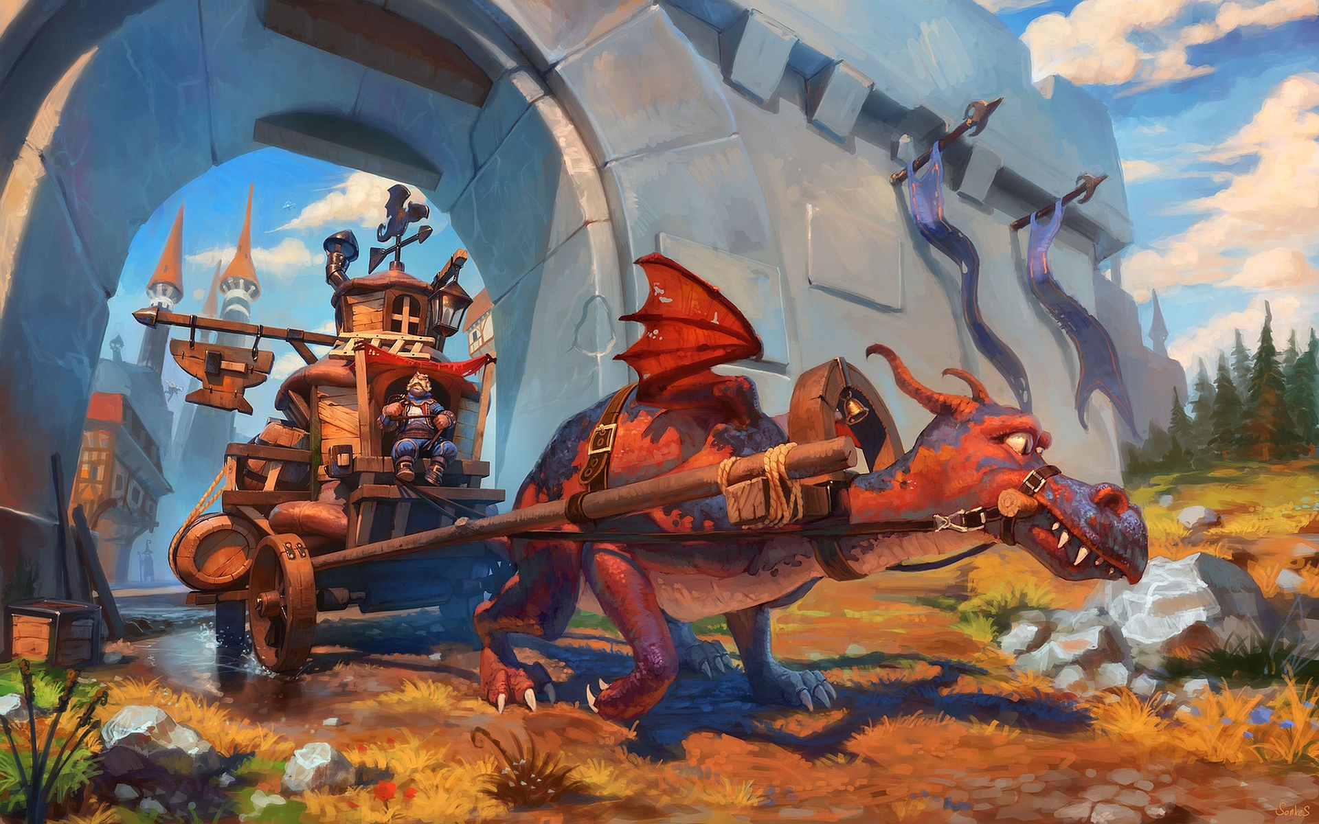 Download Fantasy Adventure Fantasy Adventure HD Wallpaper