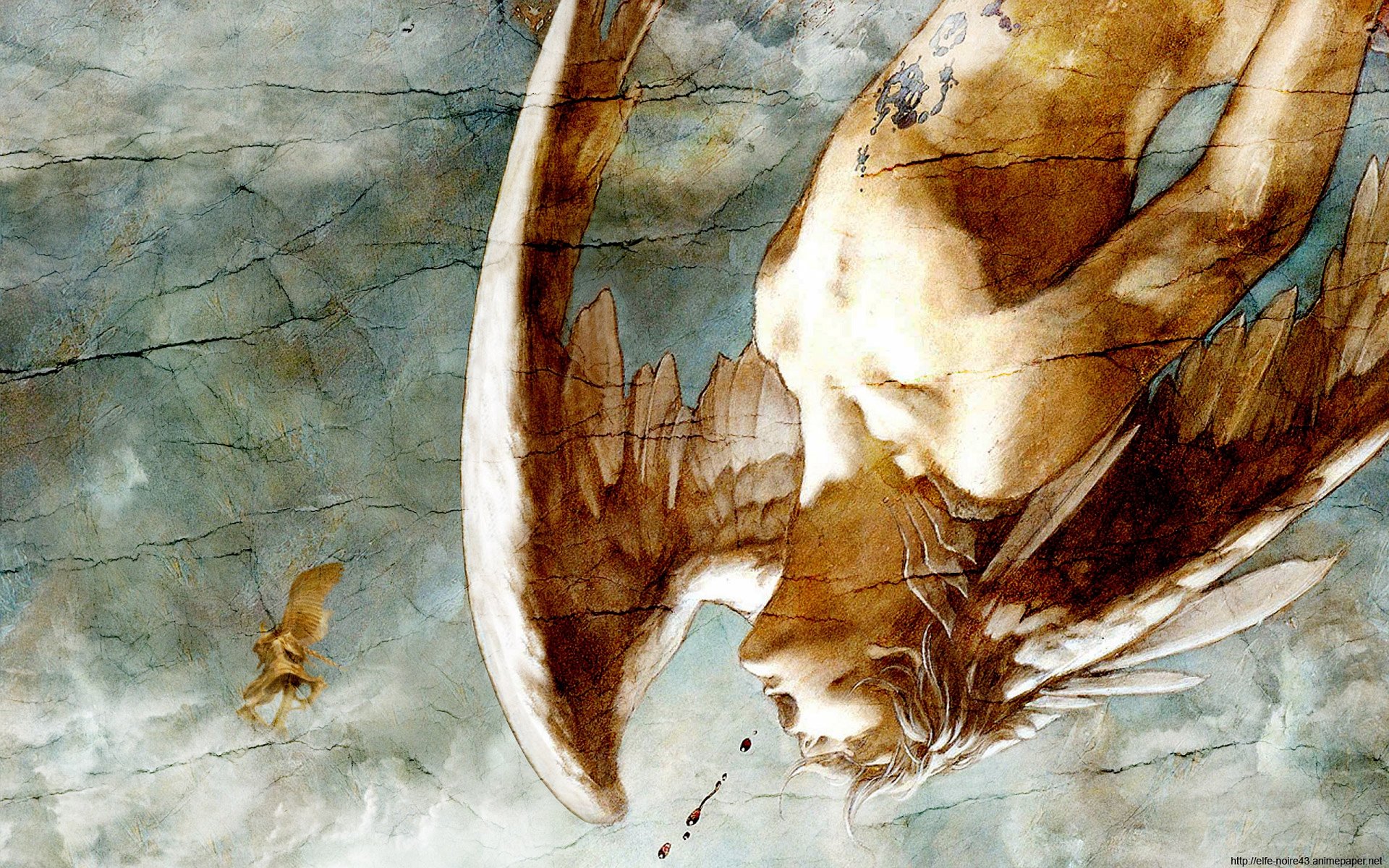 HD Fantasy Angel: Wings of the Ethereal Realm | 2560x1600 | Wallpaper Abyss