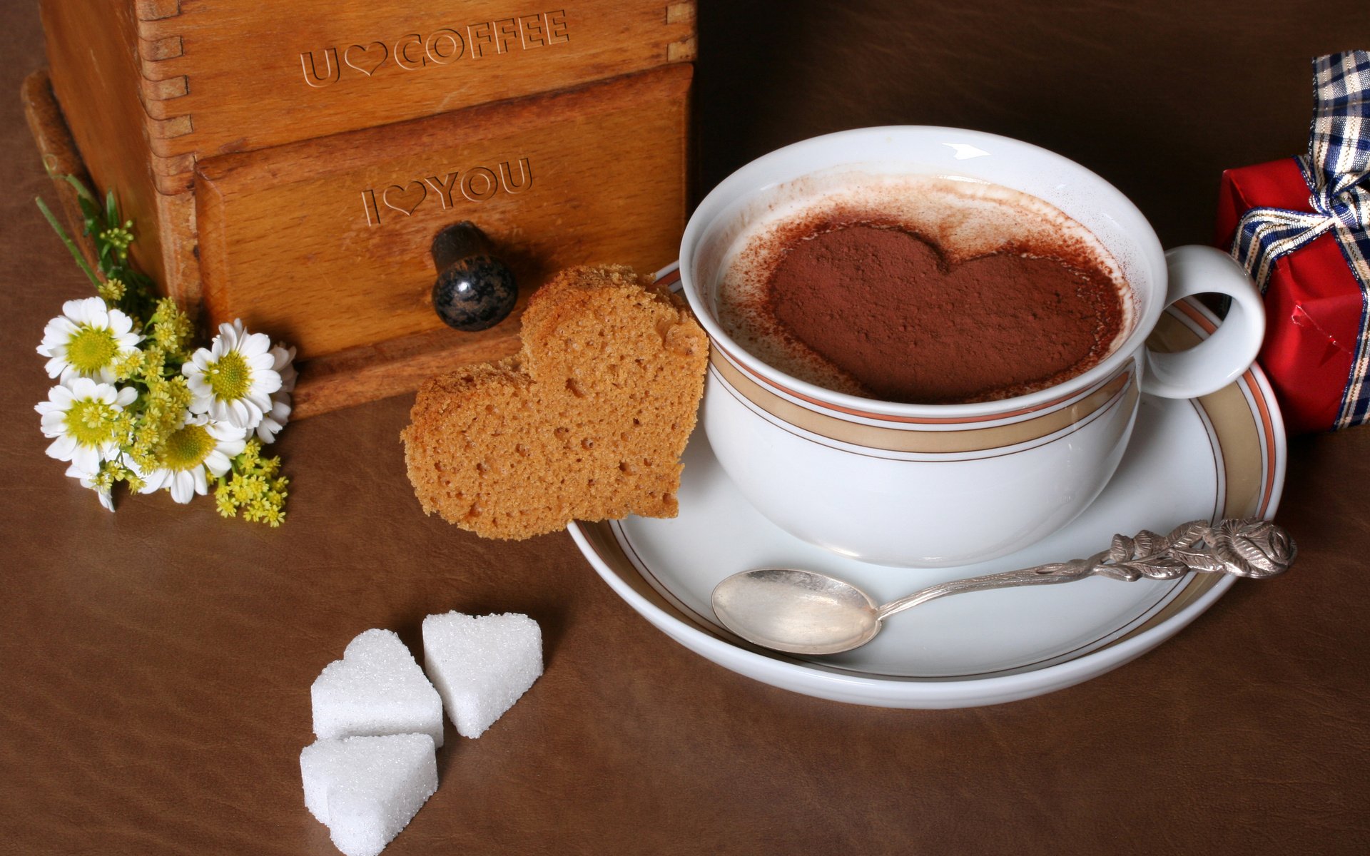 Heartwarming Coffee Delight - HD Wallpaper