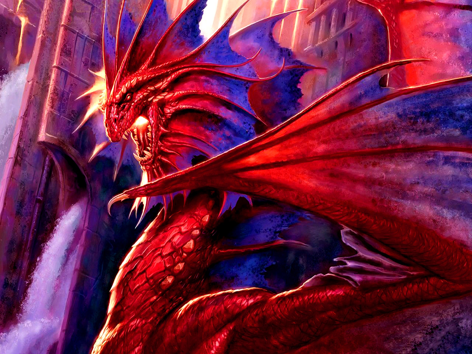 Fantasy Dragon HD Wallpaper