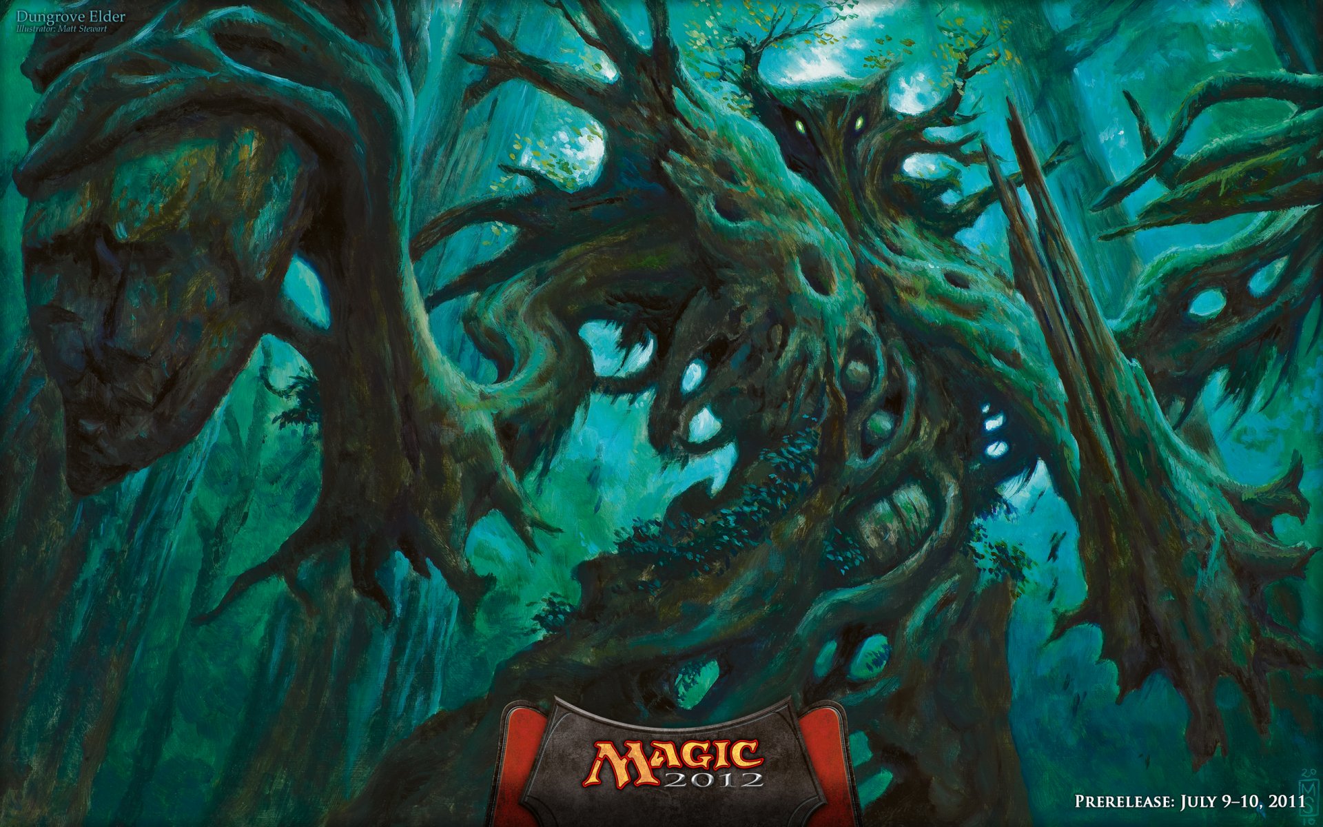 Eldritch Arbor Construct — Magic: The Gathering 2K Quad HD Wallpaper