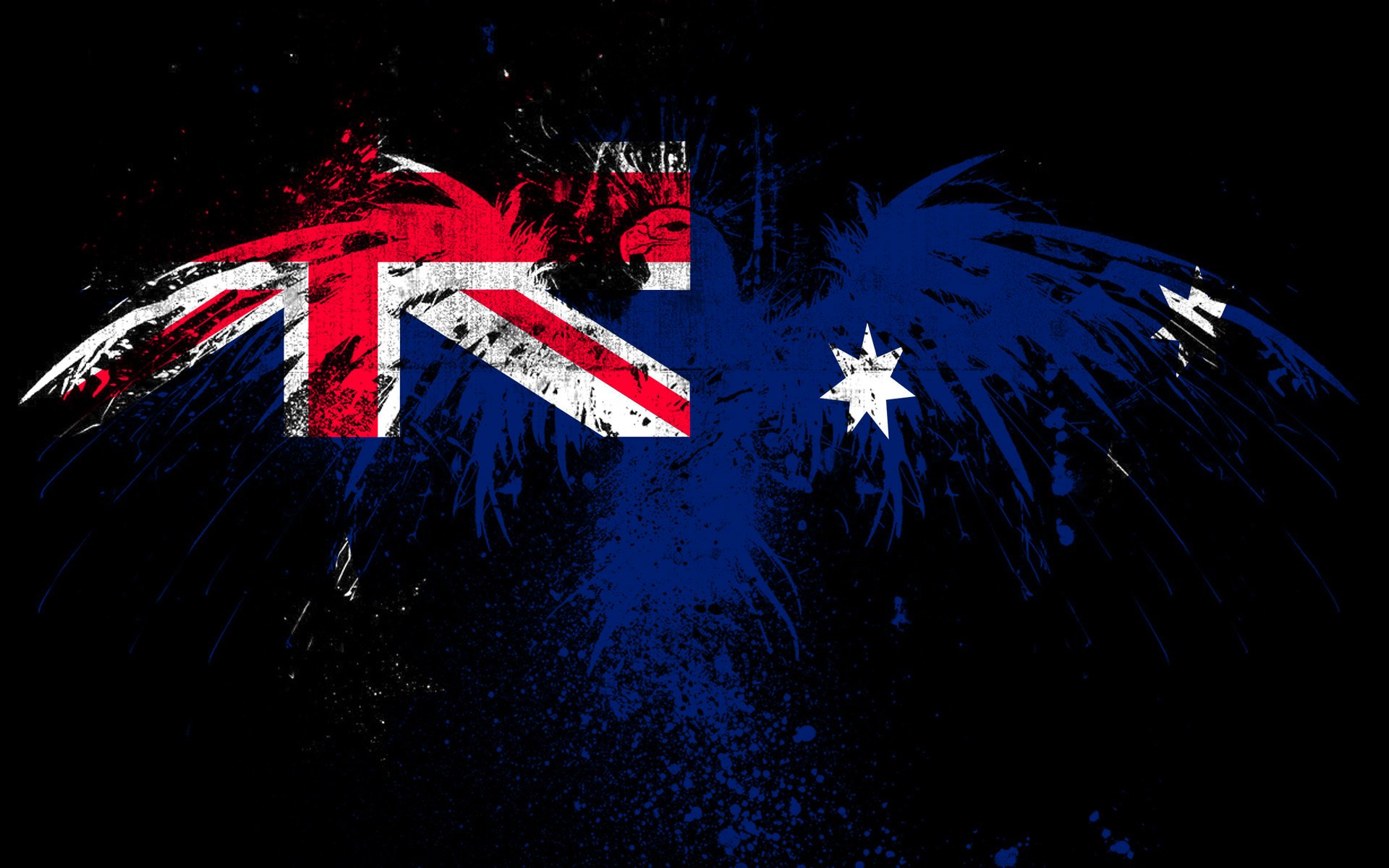 Southern Skies: Australian Flag HD Wallpaper
