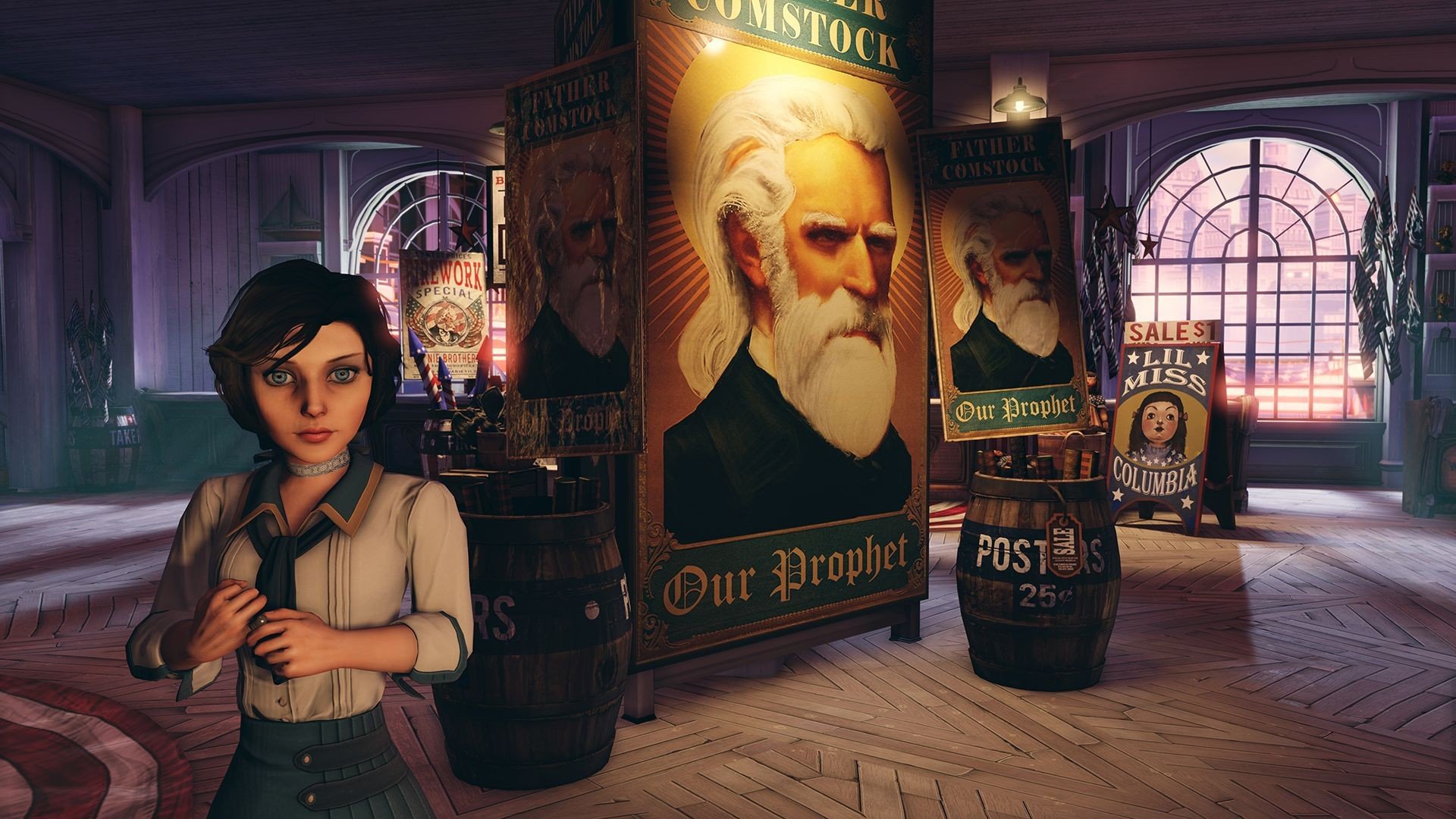 Download Video Game Bioshock Infinite Character Poster Environment HD ...