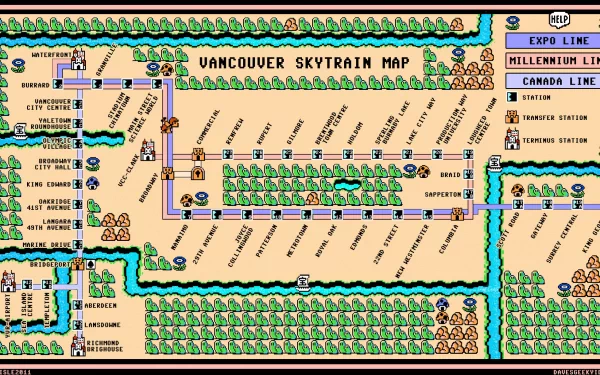 Transit Map Wallpapers