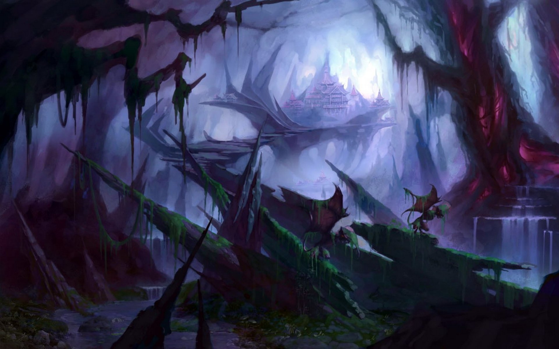 Download Fantasy Place HD Wallpaper