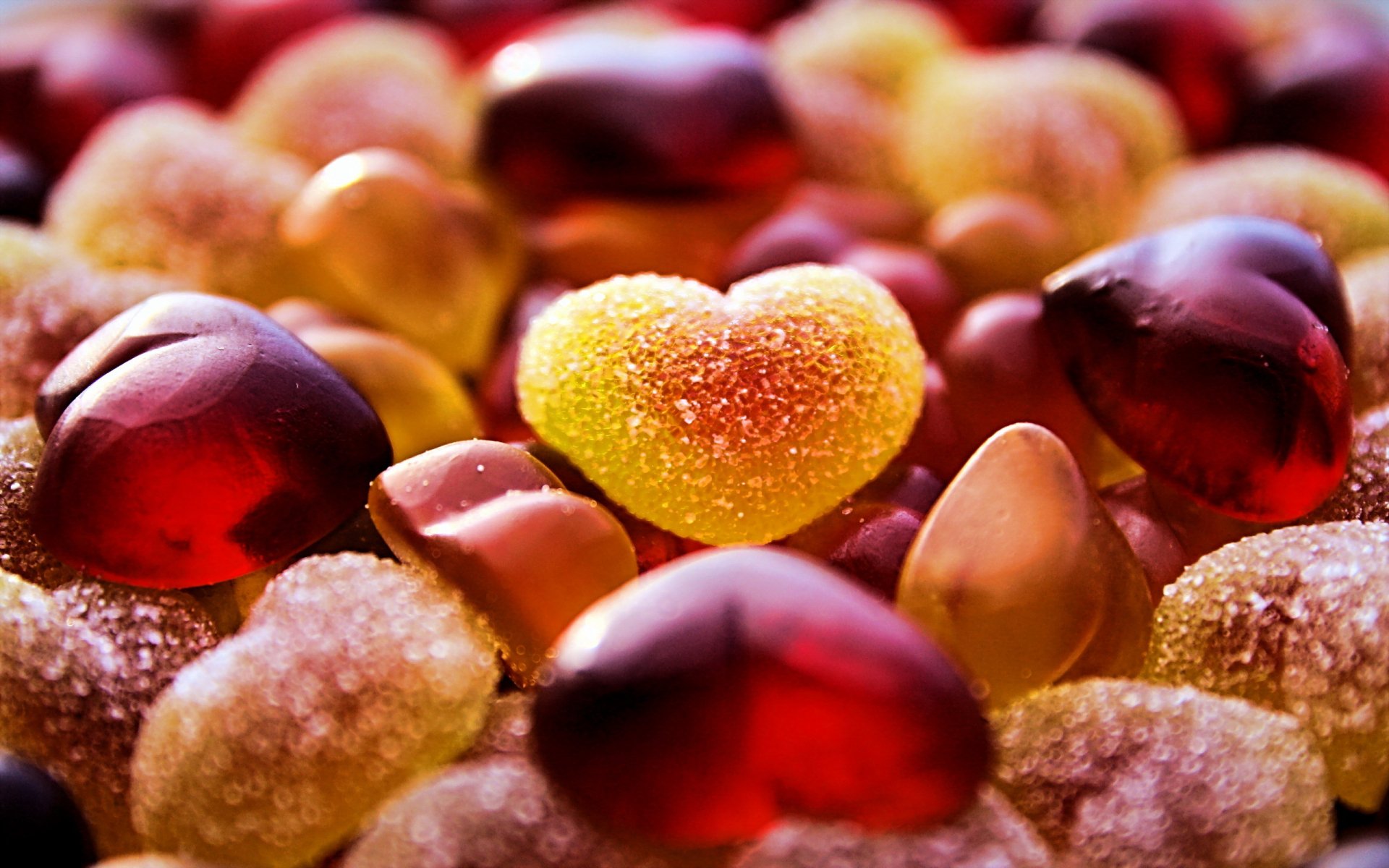 2K Quad‑HD Candy Heart Wallpaper | 2560x1600 | Wallpaper Abyss