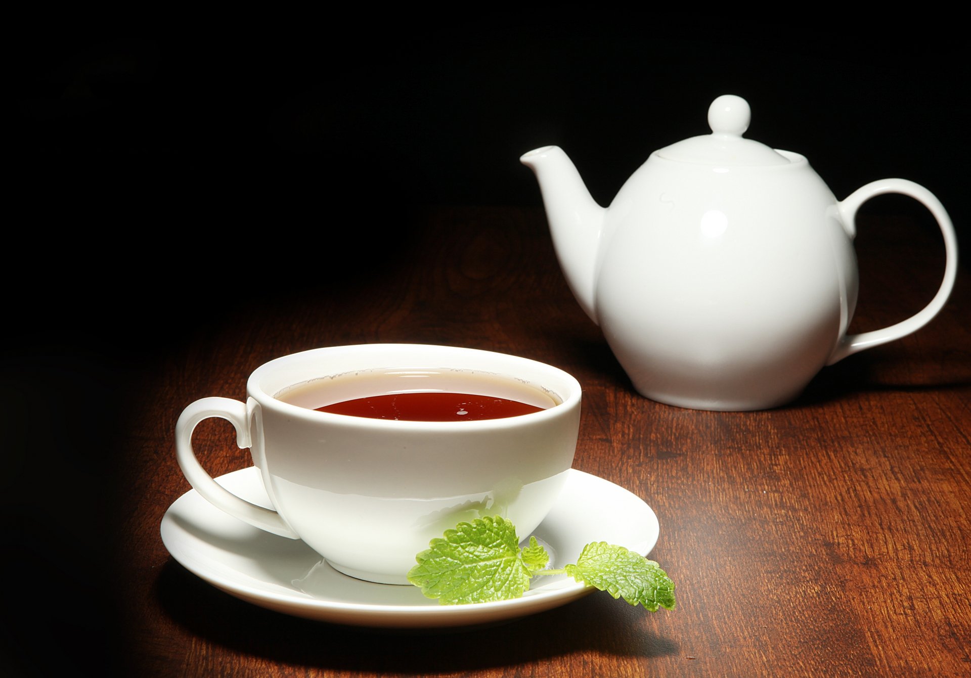 Serenity in a Cup: Tea Time - 4K Ultra HD Wallpaper