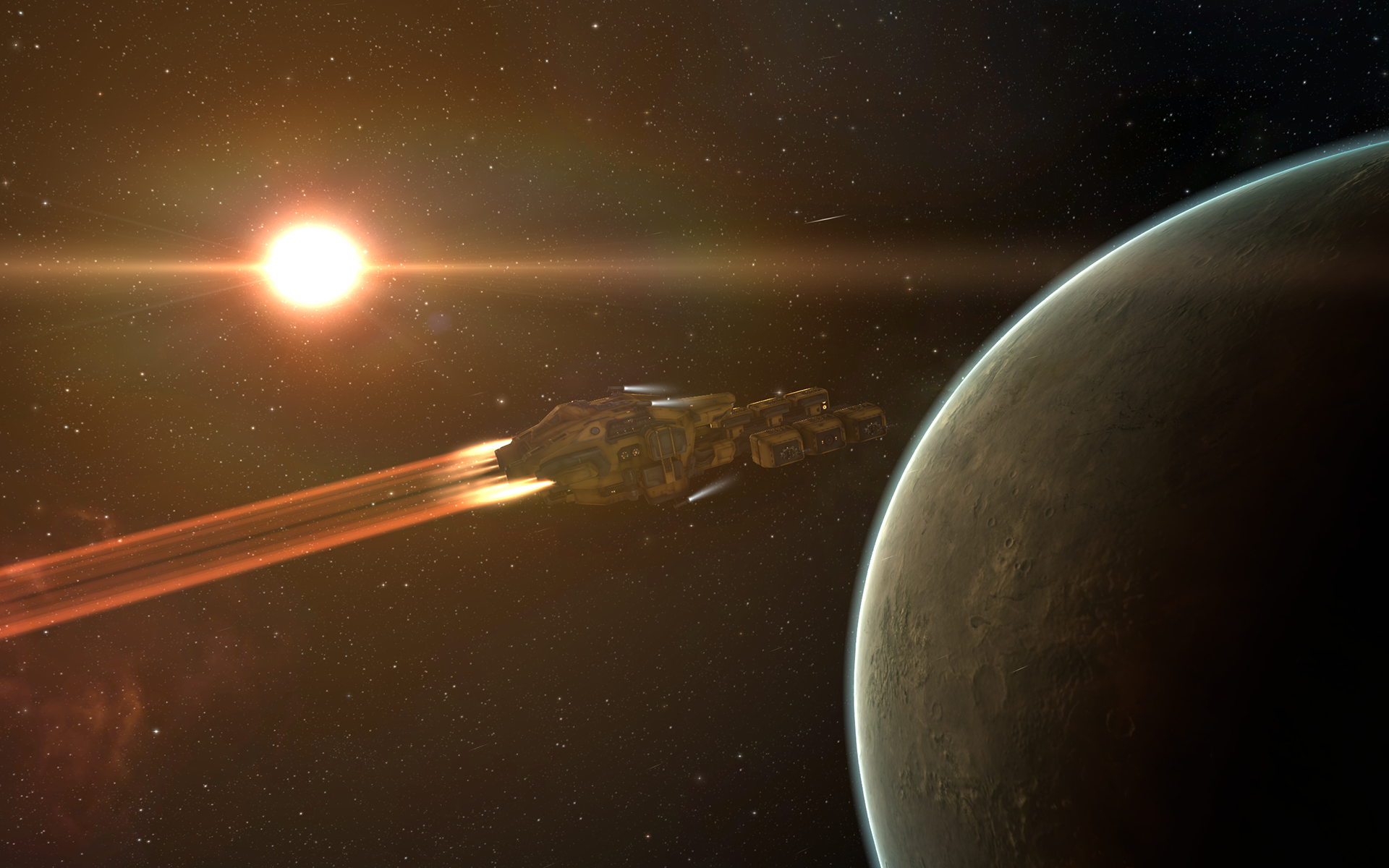 Galactic Voyage - EVE Online HD Wallpaper Download now and immerse ...