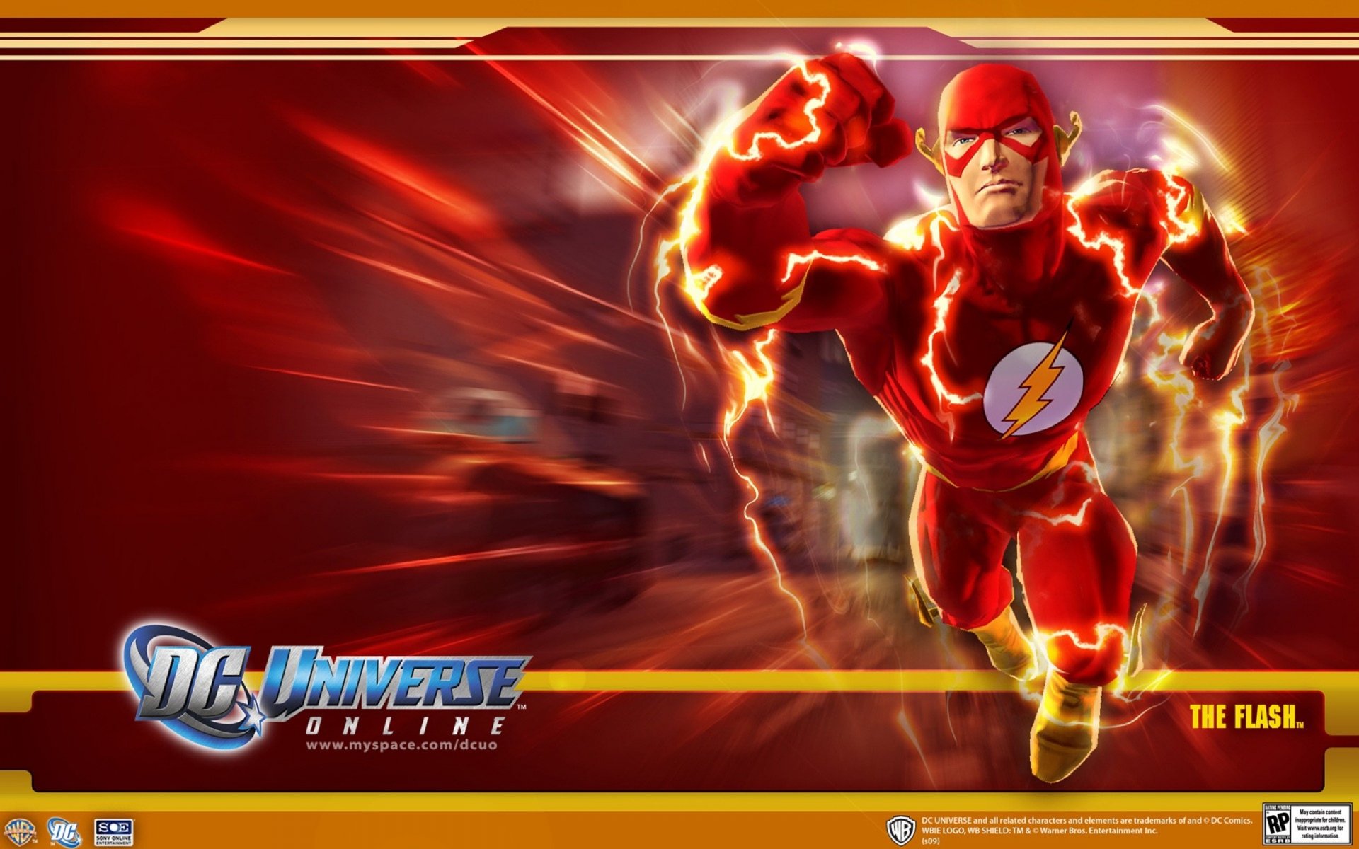 Download Flash Video Game DC Universe Online HD Wallpaper