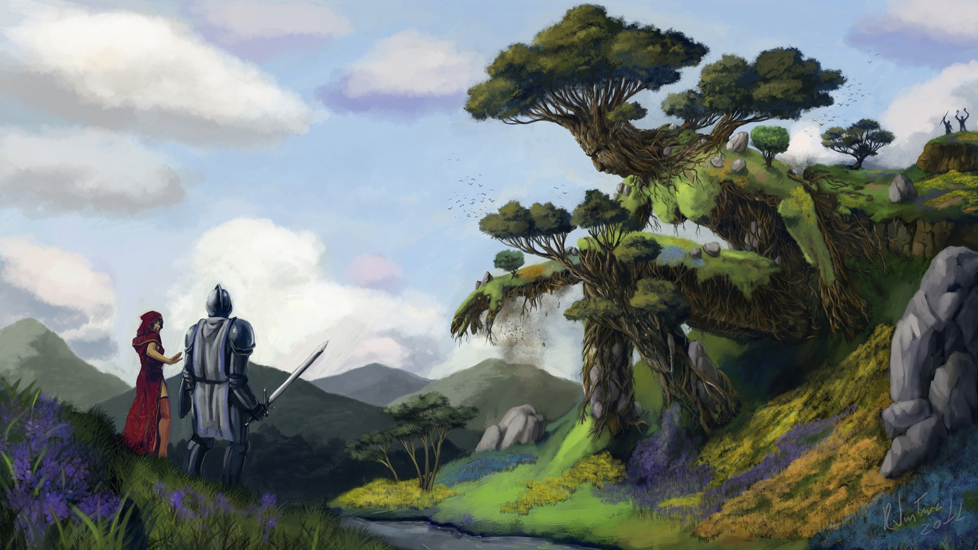 Download Fantasy Knight HD Wallpaper