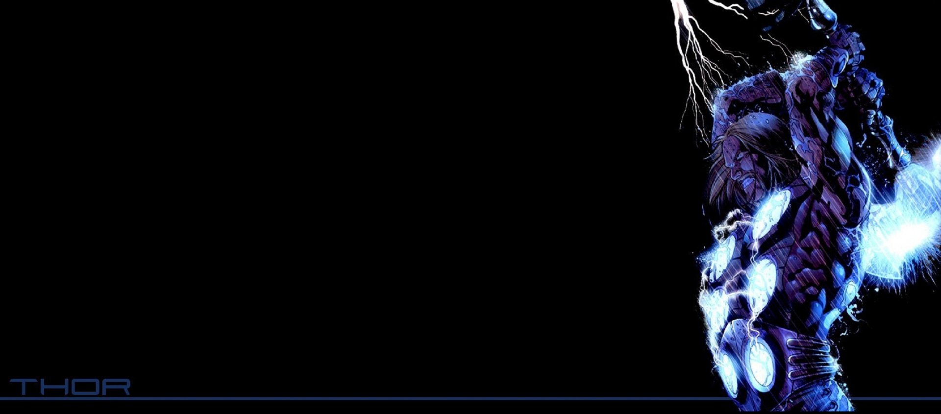 Thor Comic HD Wallpaper – Lightning Strike Hero