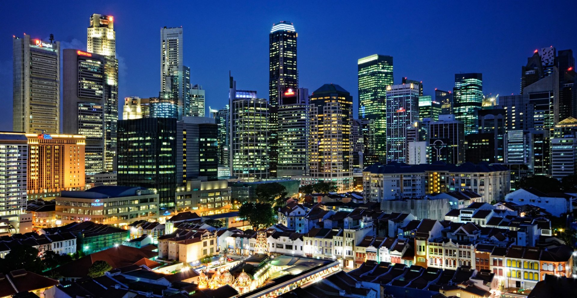 Download Man Made Singapore Wallpaper | 2032x1050 | Wallpaper Abyss