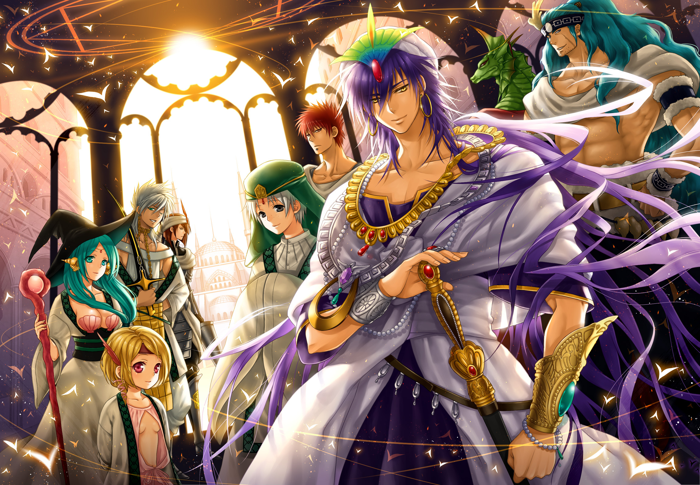 Magi: The Labyrinth Of Magic HD Wallpaper