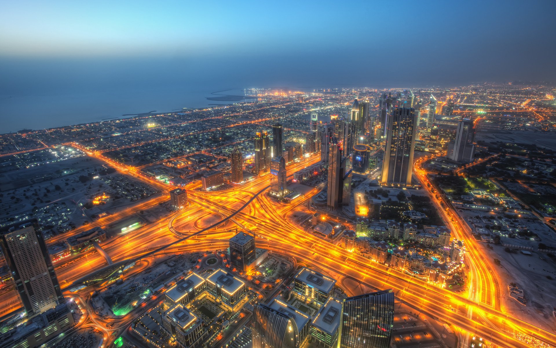 Download HDR Man Made Dubai HD Wallpaper | 1920x1200 | Wallpaper Abyss